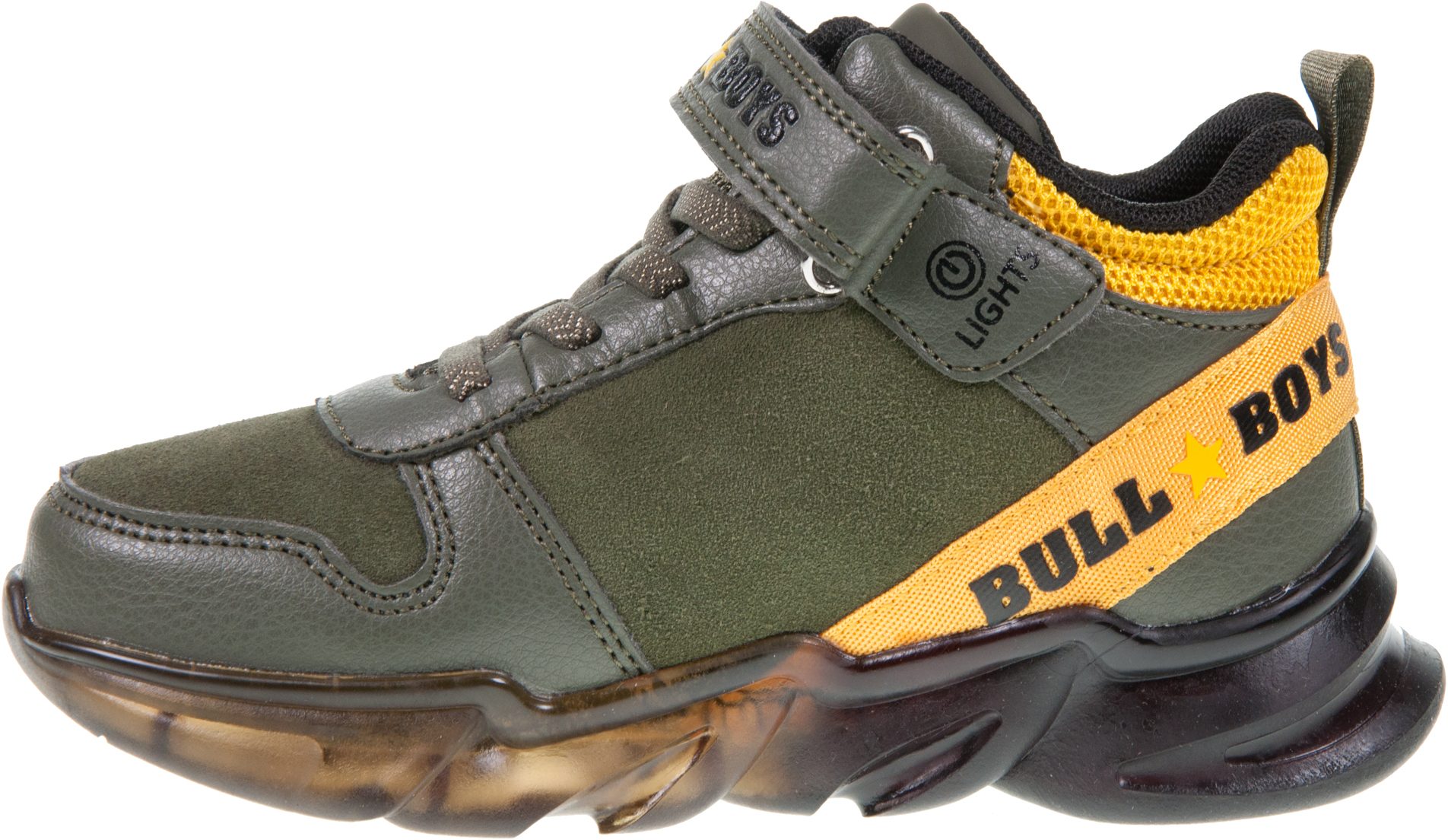 Bull Boys Dino Scratch Boot Dark Green AL3395 ES66 - Boys Shoes ...