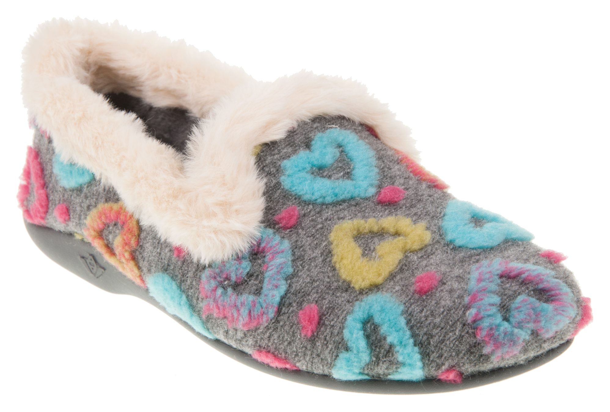 Lunar Truffle Grey KLA230 GR - Full Slippers - Humphries Shoes