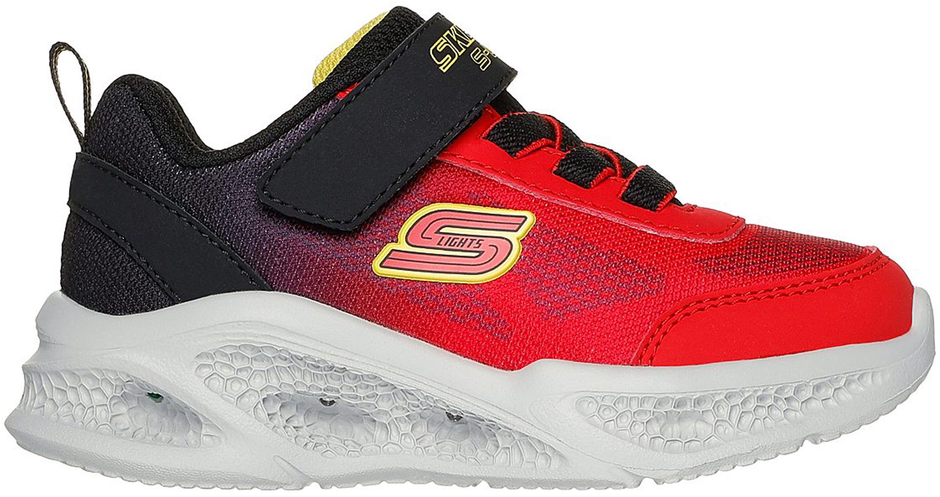 Skechers 401495N Meteor Lts Krendo Red / Black 401495N RDBK - Boys ...