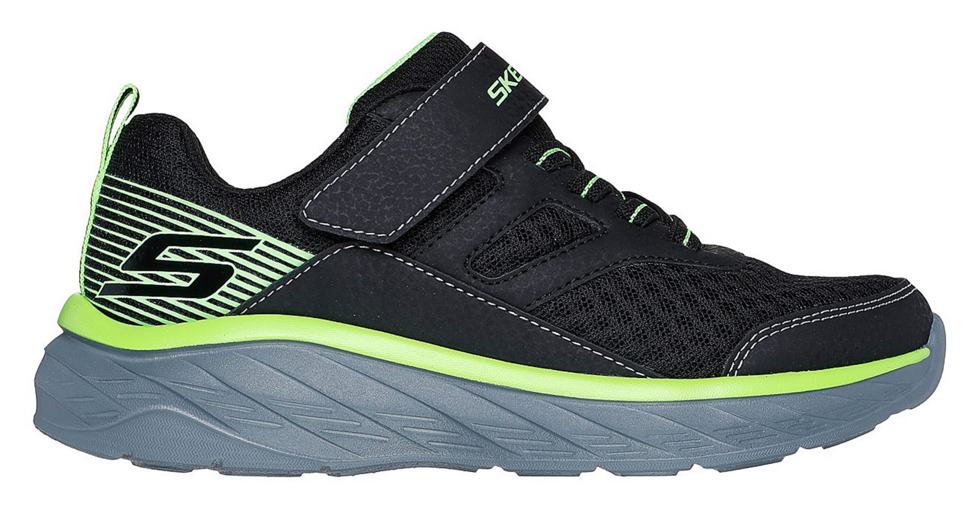 Skechers 403718L Boundless Black / Lime 403718L BKLM - Boys Shoes ...