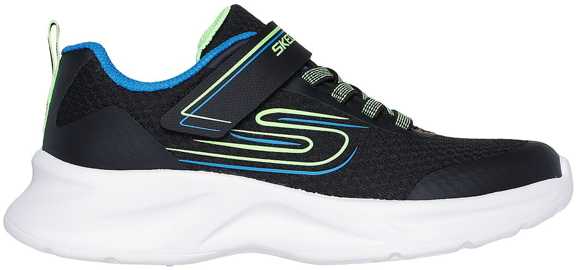 Skechers 405112L Swift Tread Black / Lime 405112L BBLM - Boys Shoes ...