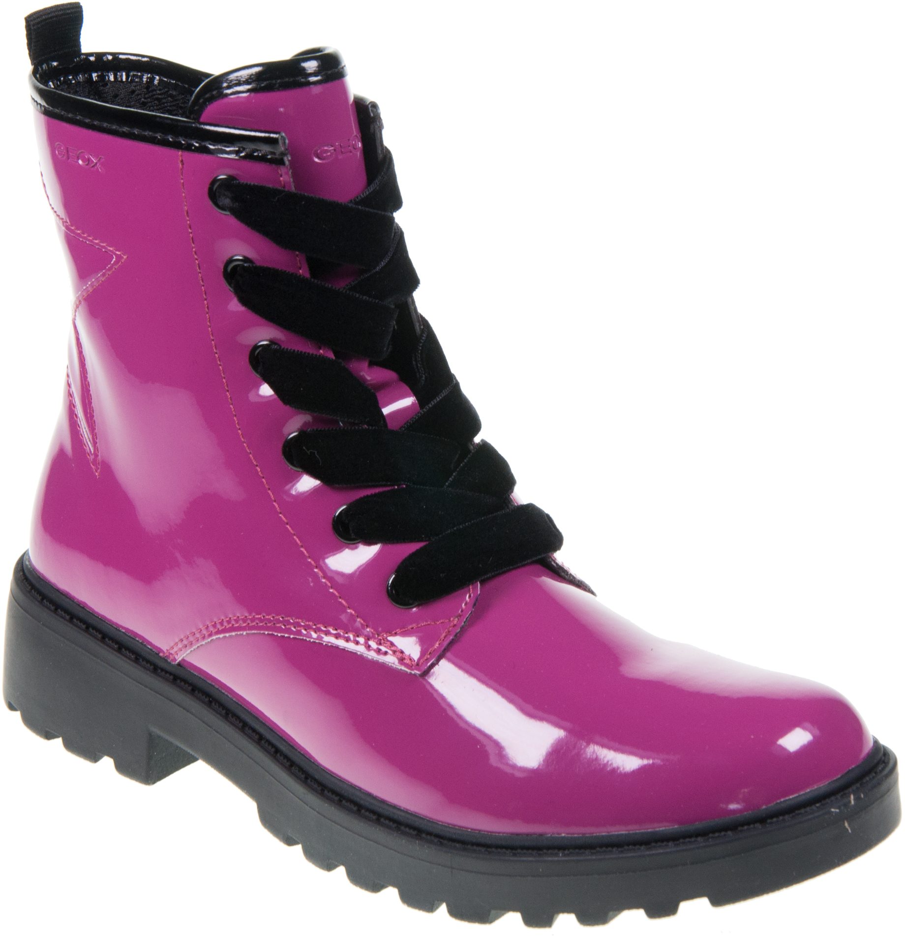 Geox Casey Boot Cyclamen J9420G 000HH C8335 - Girls Boots - Humphries Shoes