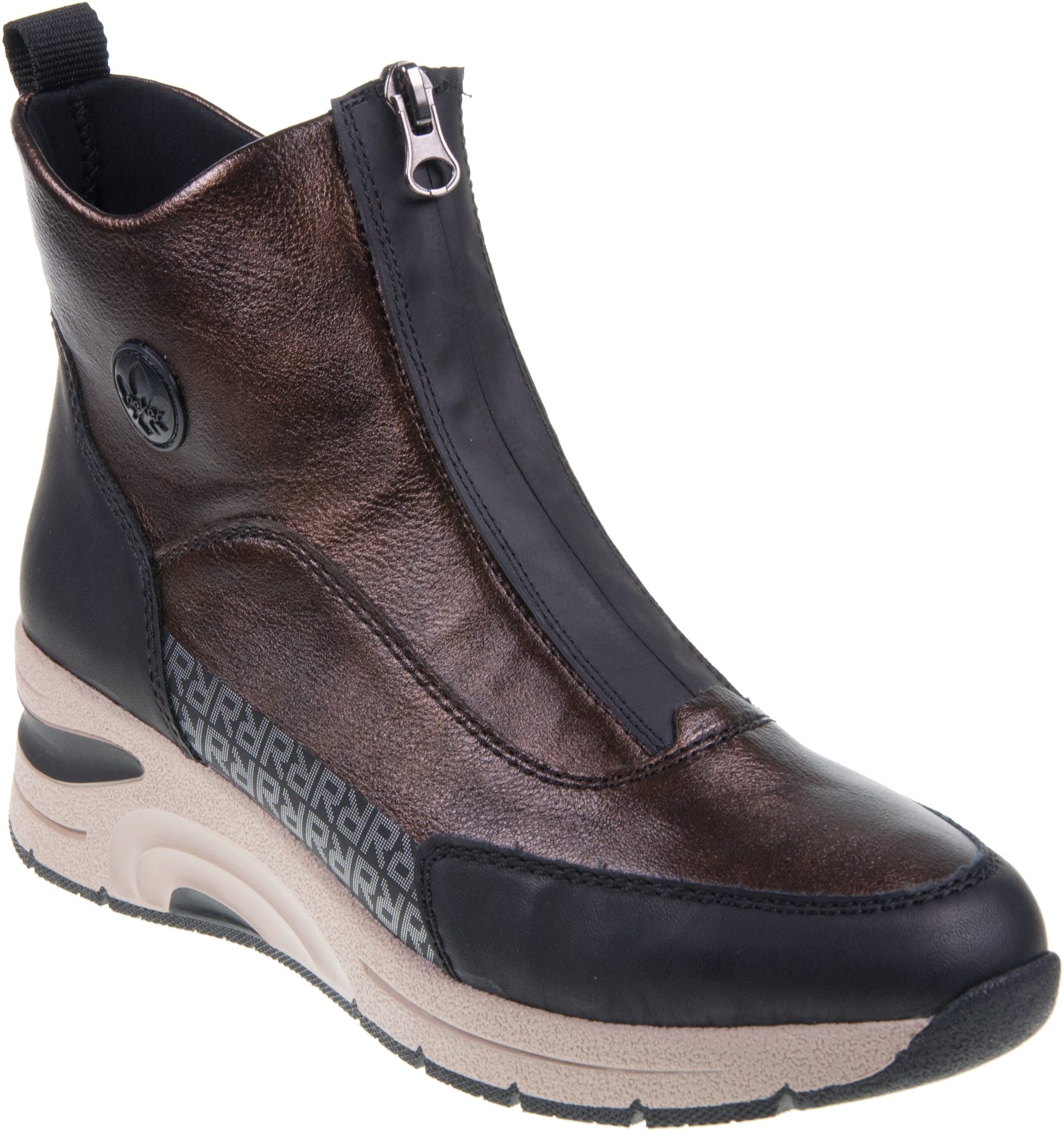 Rieker N9381 Antique Bronze N9381-60 - Everyday Shoes - Humphries Shoes