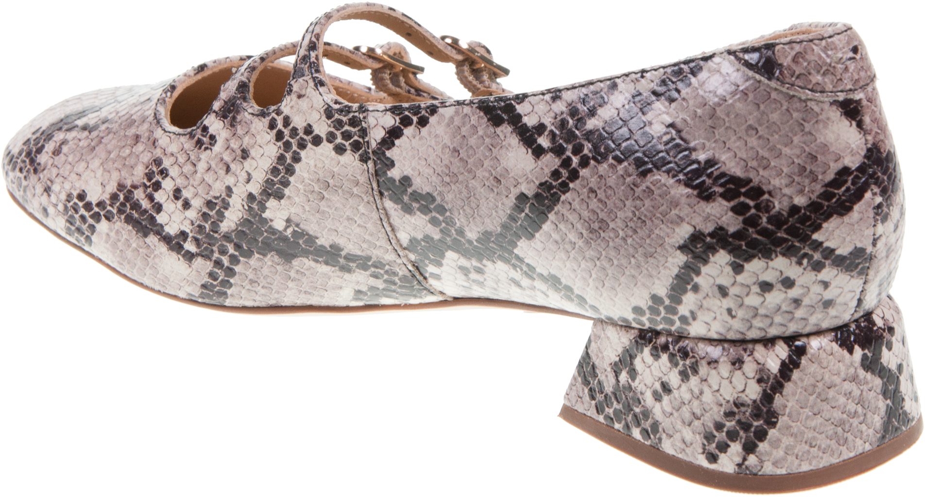 Clarks Daiss30 Shine Grey Snake Leather 26179540 - Everyday Shoes ...