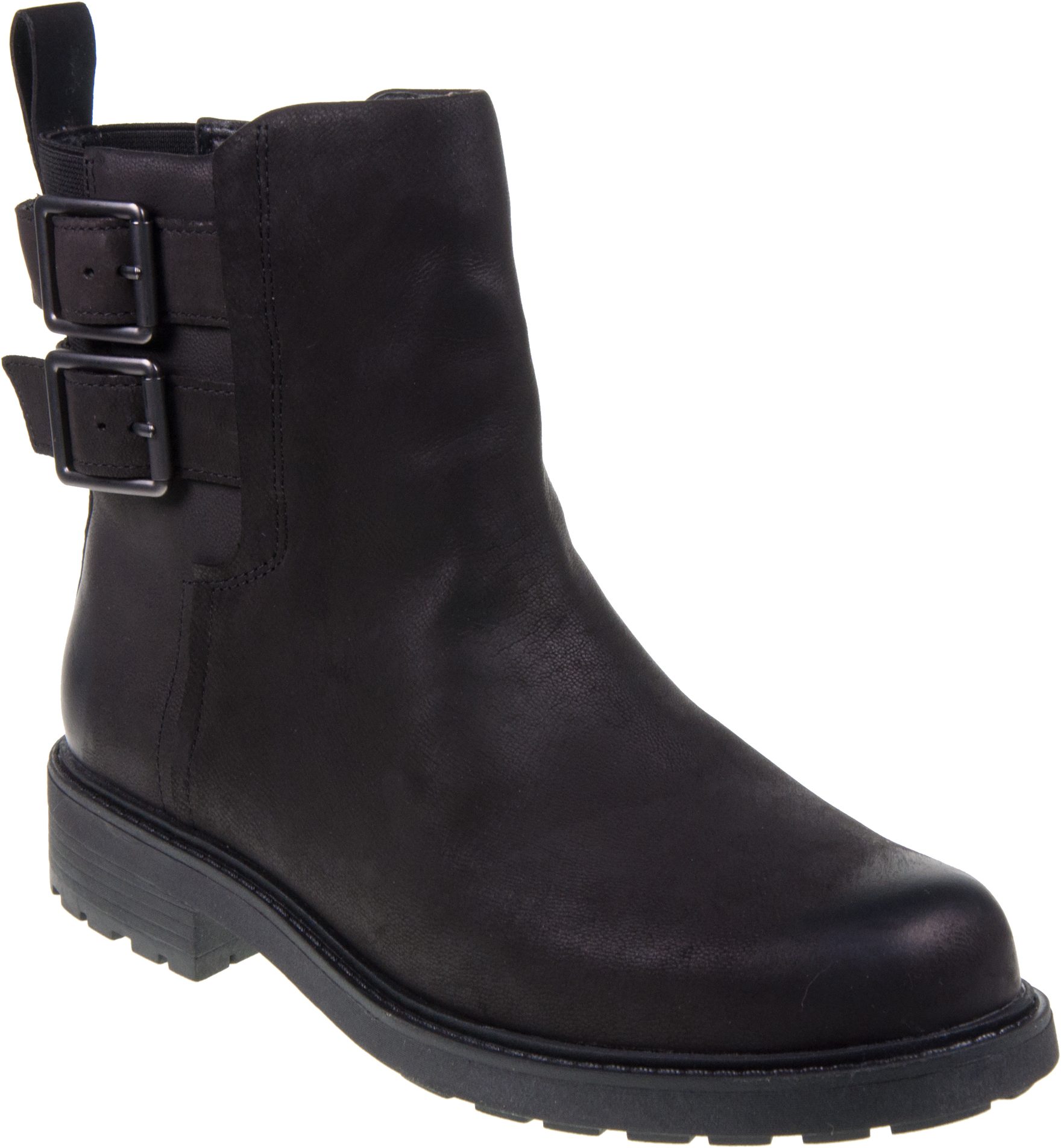 Clarks Orinoco2 Bay Black Leather 26178858 - Ankle Boots - Humphries Shoes