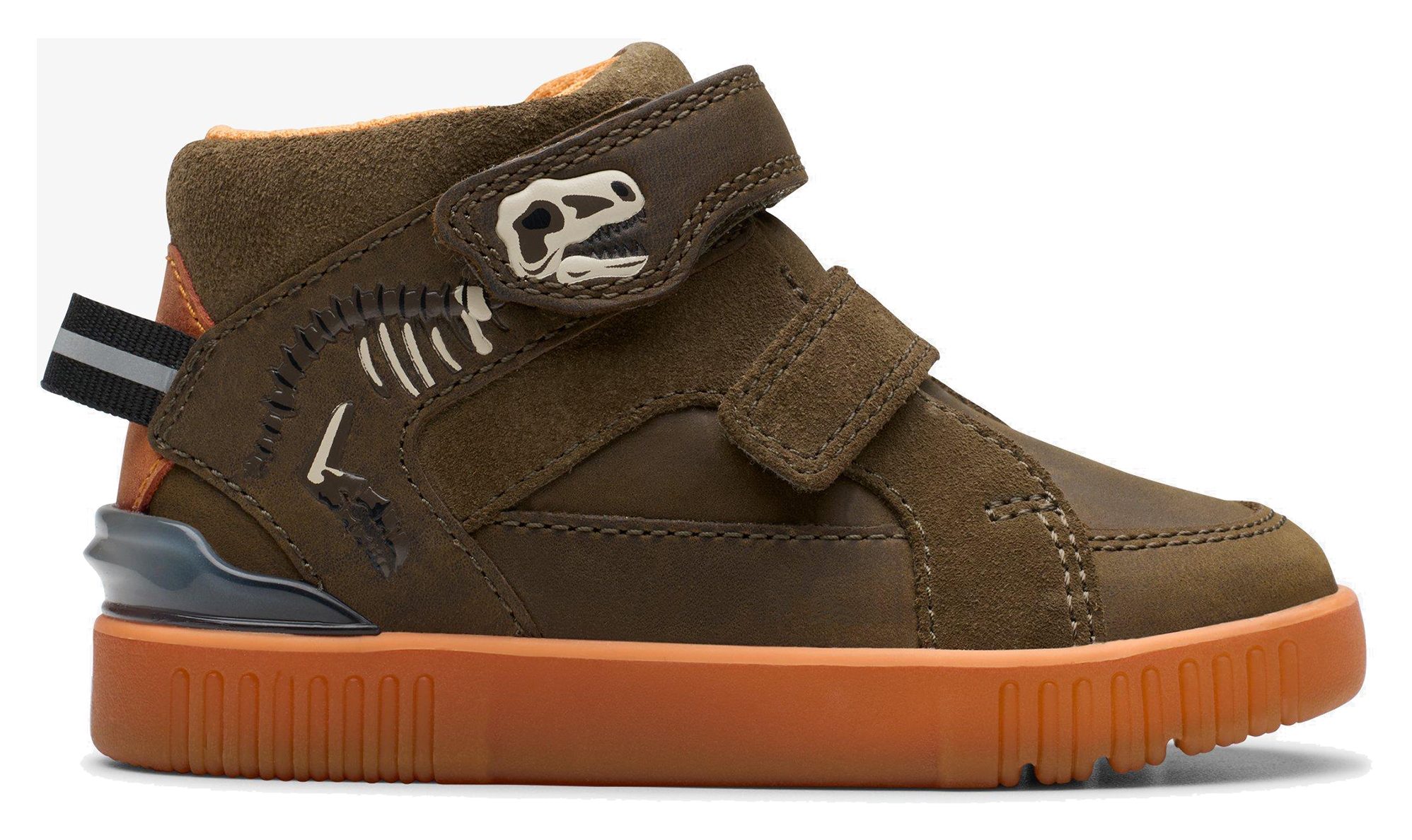 Clarks Oslo Play Toddler Sage Combi 26179063 - Boys Boots - Humphries Shoes