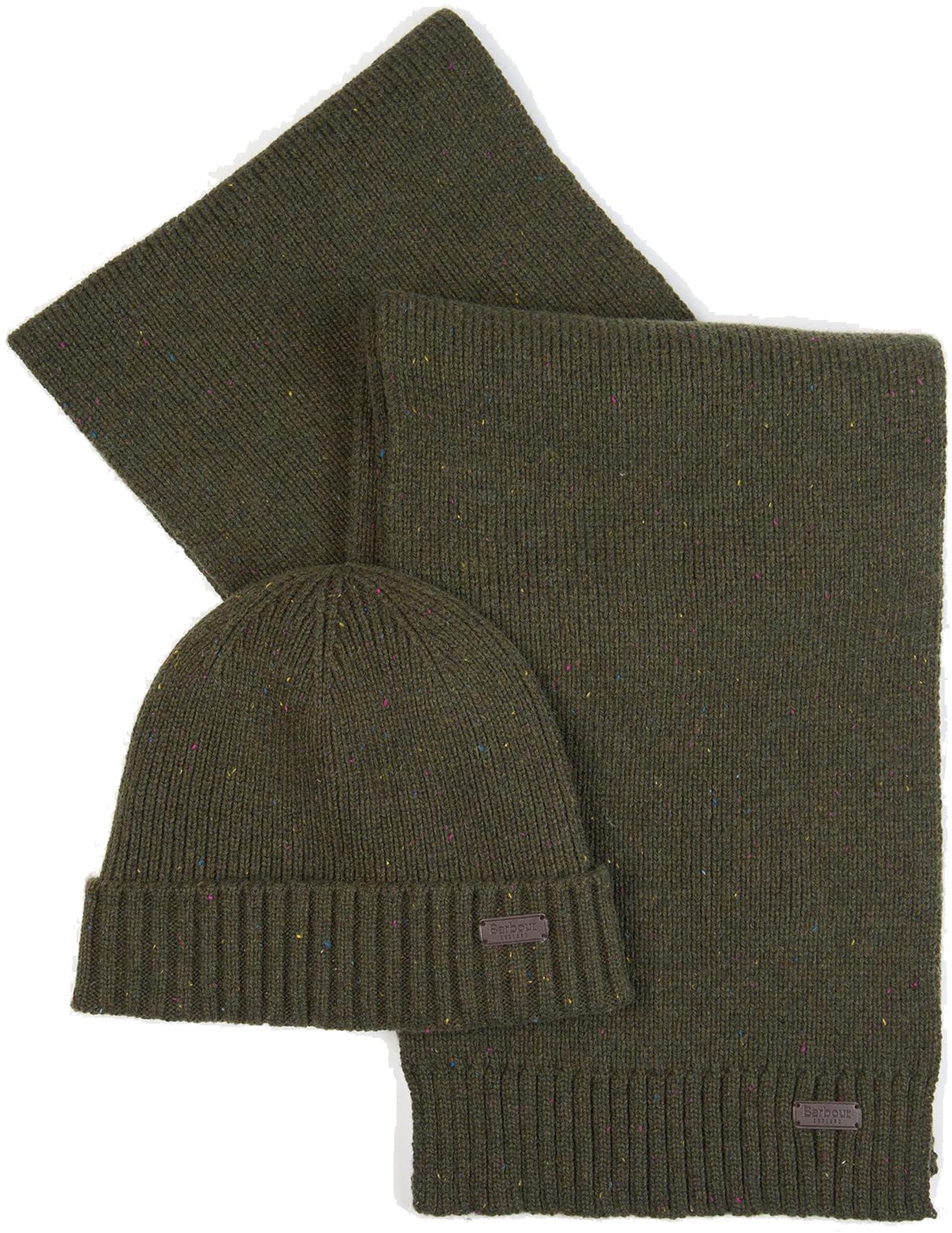 Barbour Carlton Beanie Olive MGS0047OL31 - Hats - Humphries Shoes