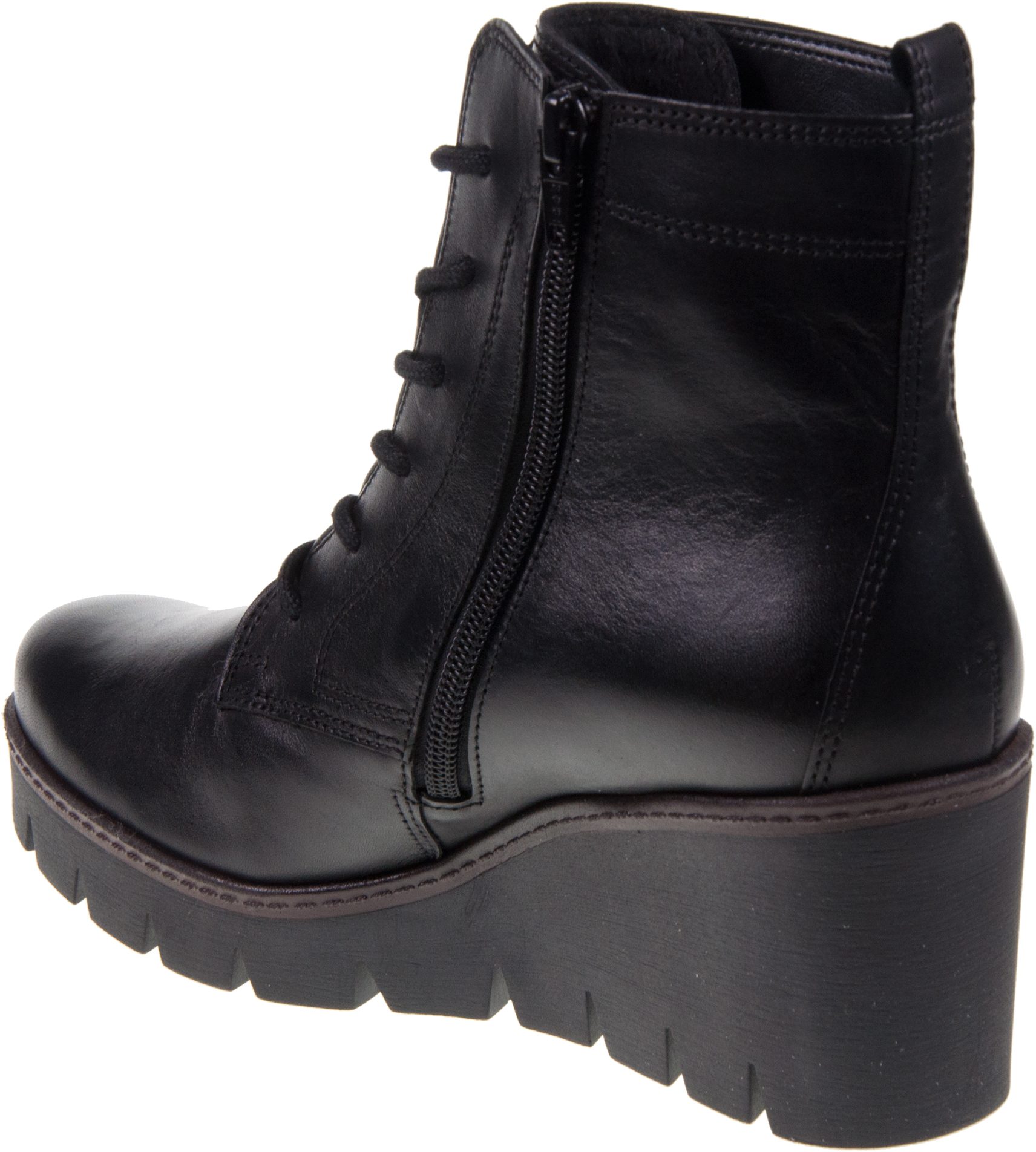 Gabor Unity Black Leather 54.781.27 - Ankle Boots - Humphries Shoes