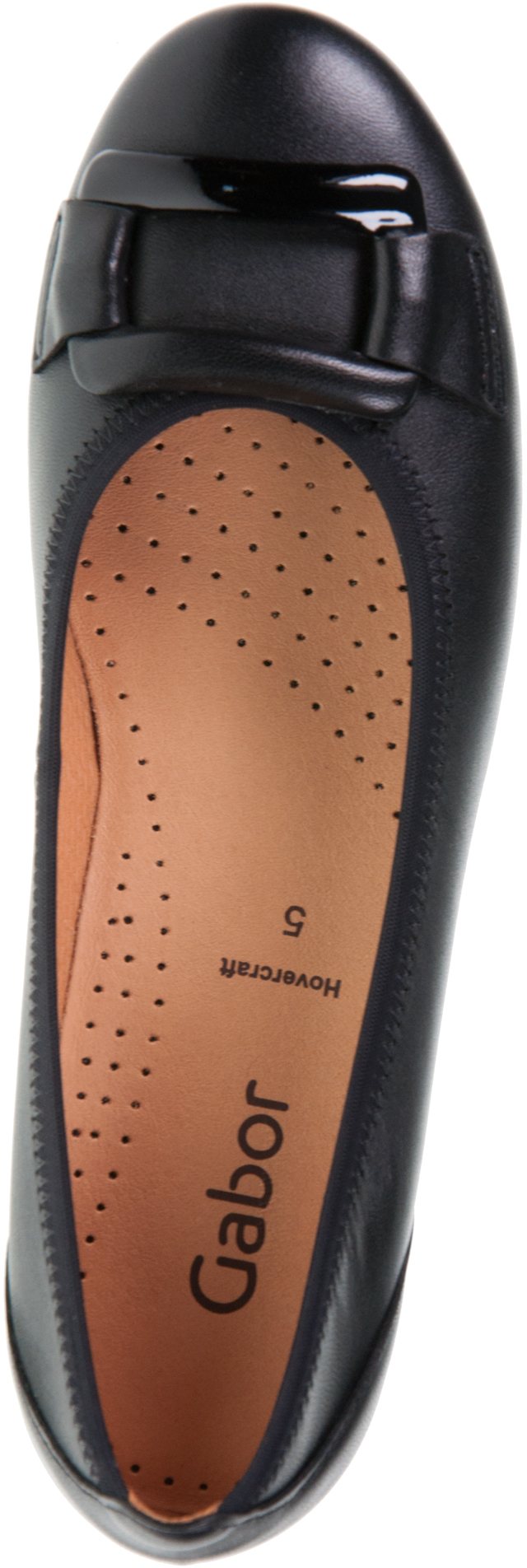 Gabor Raven Black Leather 54.166.27 - Everyday Shoes - Humphries Shoes