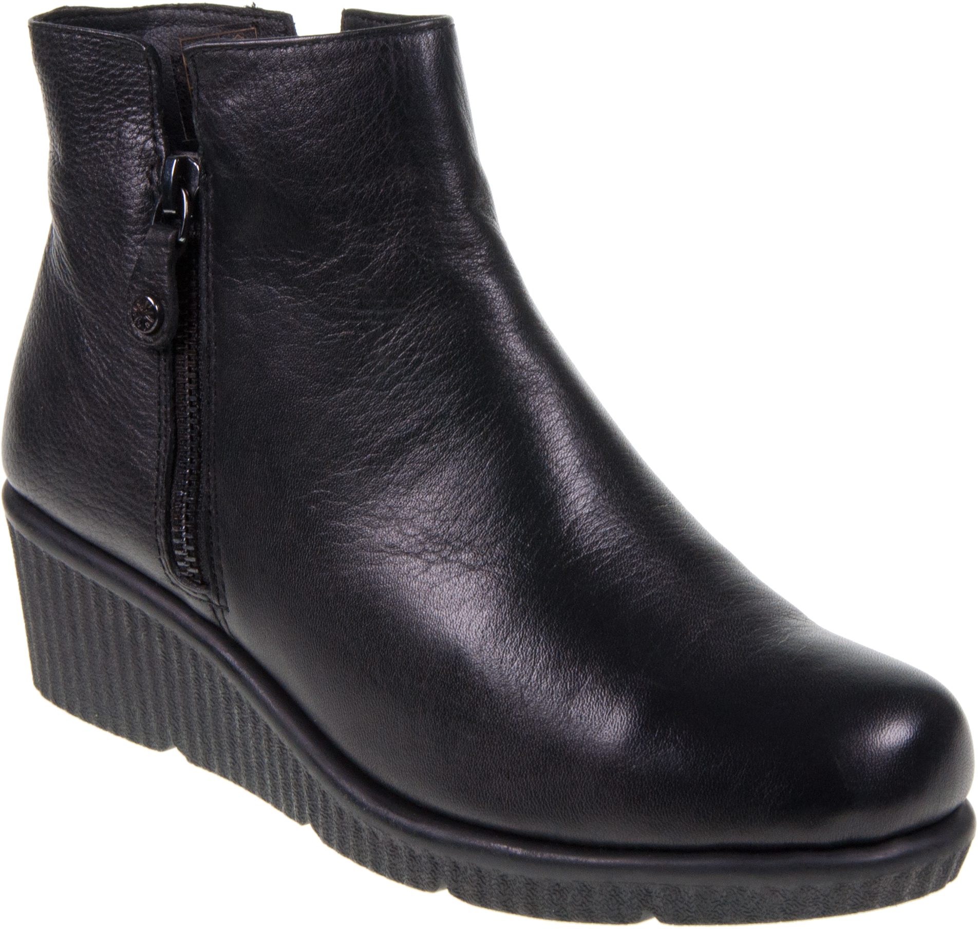 Van Dal Clarice Black Leather 3354 1001 - Ankle Boots - Humphries Shoes