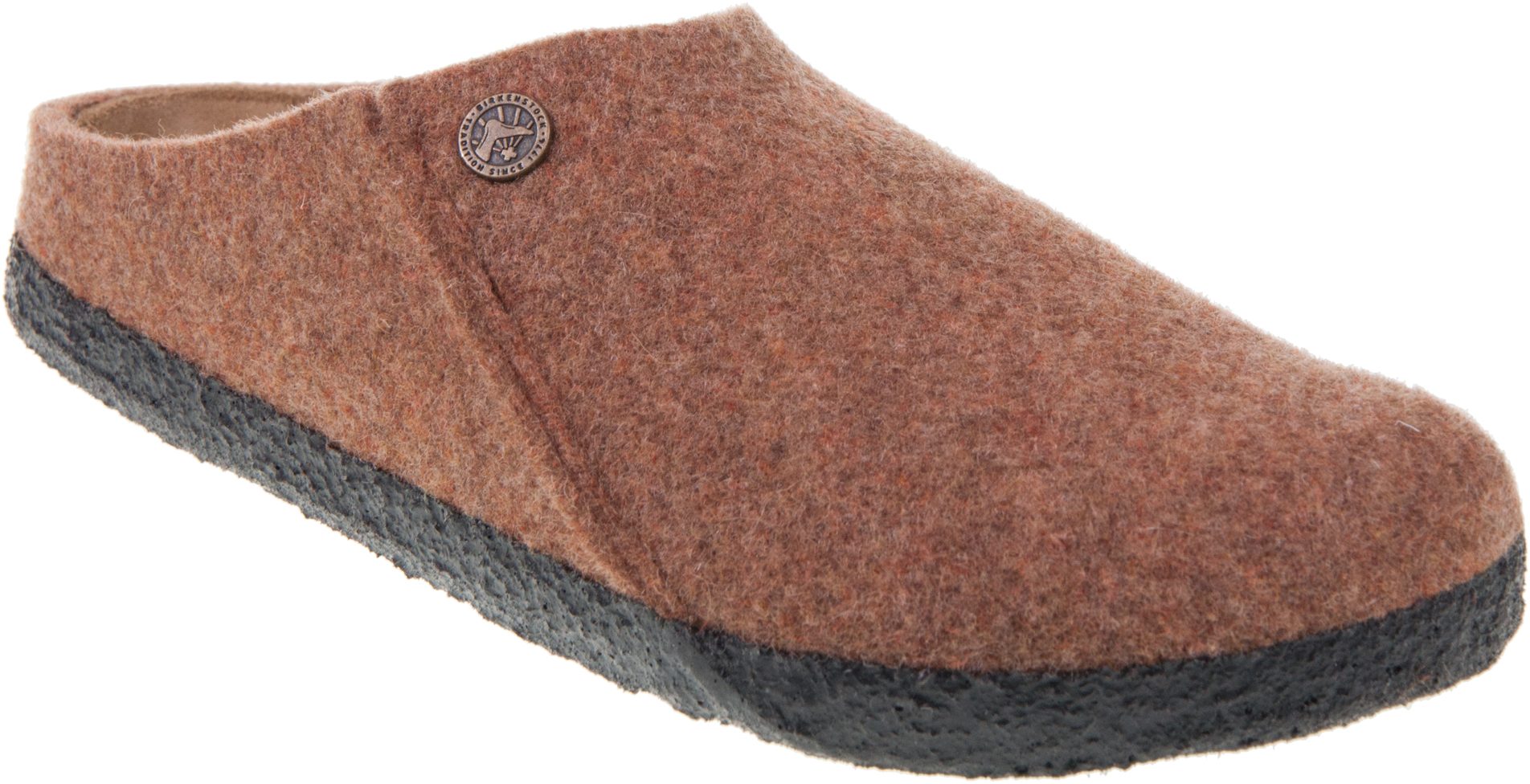 Birkenstock Zermatt Wool Toffee Melange 1027942 - Mule Slippers ...