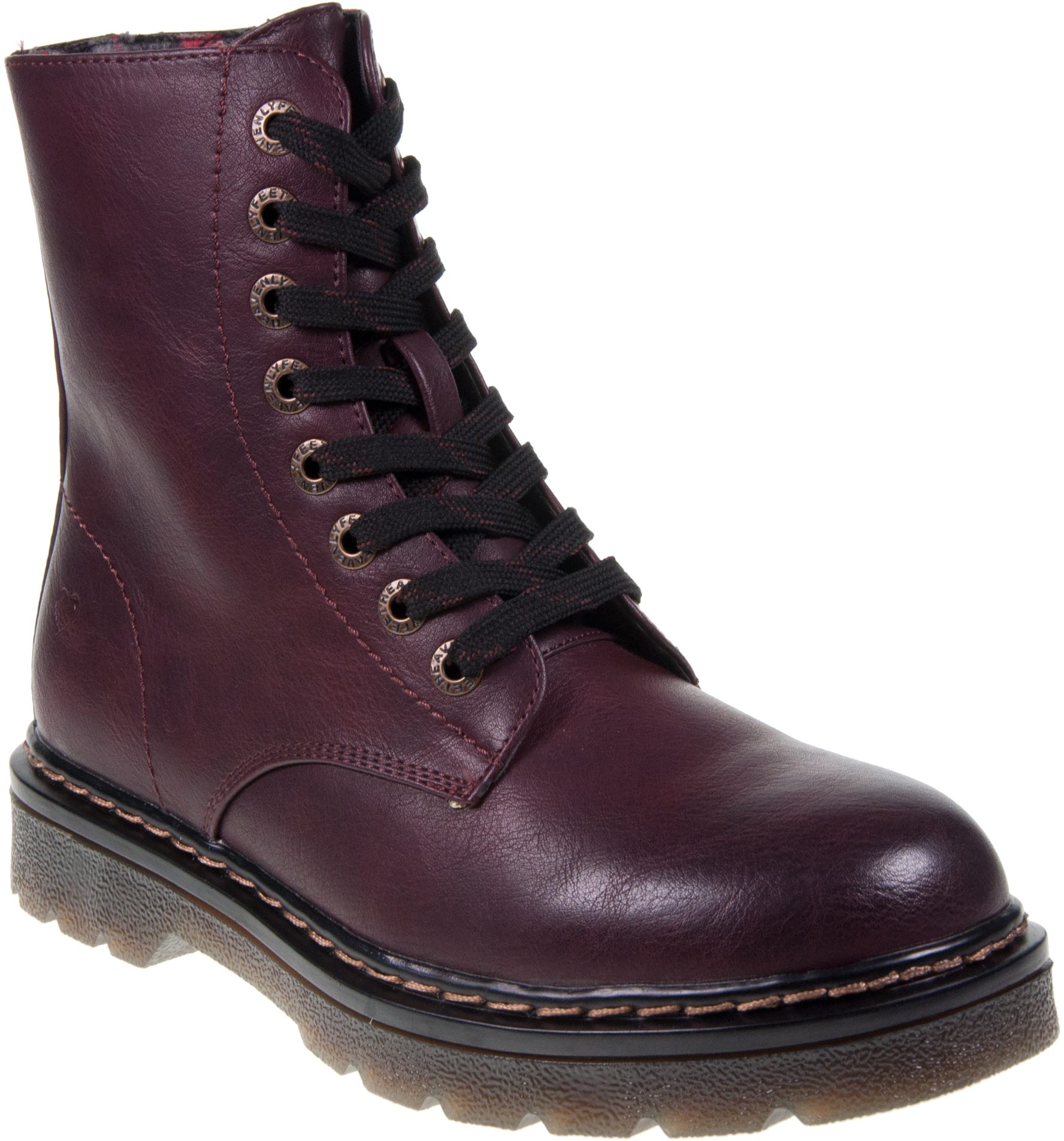 Heavenly Feet Justina2 Burgundy - Ankle Boots - Humphries Shoes