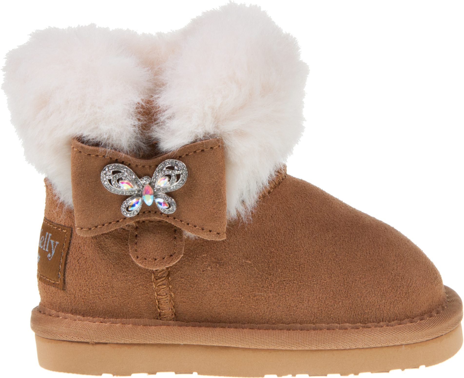 Lelli Kelly Lily Boot Tan Suede HK4356 - Girls Boots - Humphries Shoes