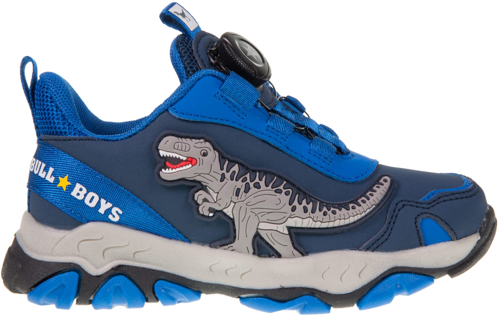 Bull Boys T-Rex Blue AL4556 - Boys Shoes - Humphries Shoes