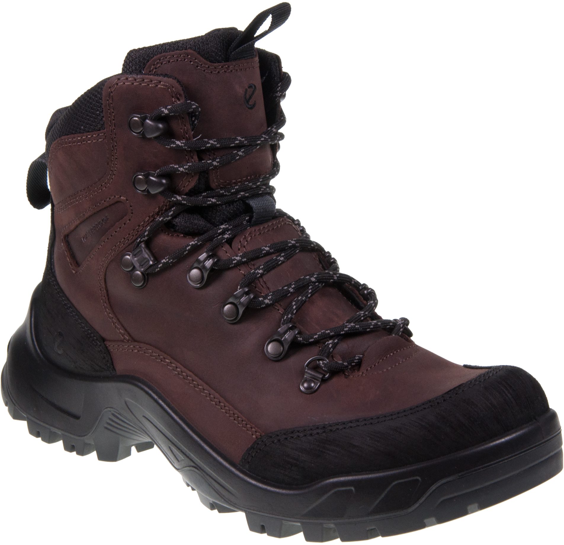 Ecco Offroad Men's Waterproof Boot Black / Mocha 822434 59325 - Casual ...