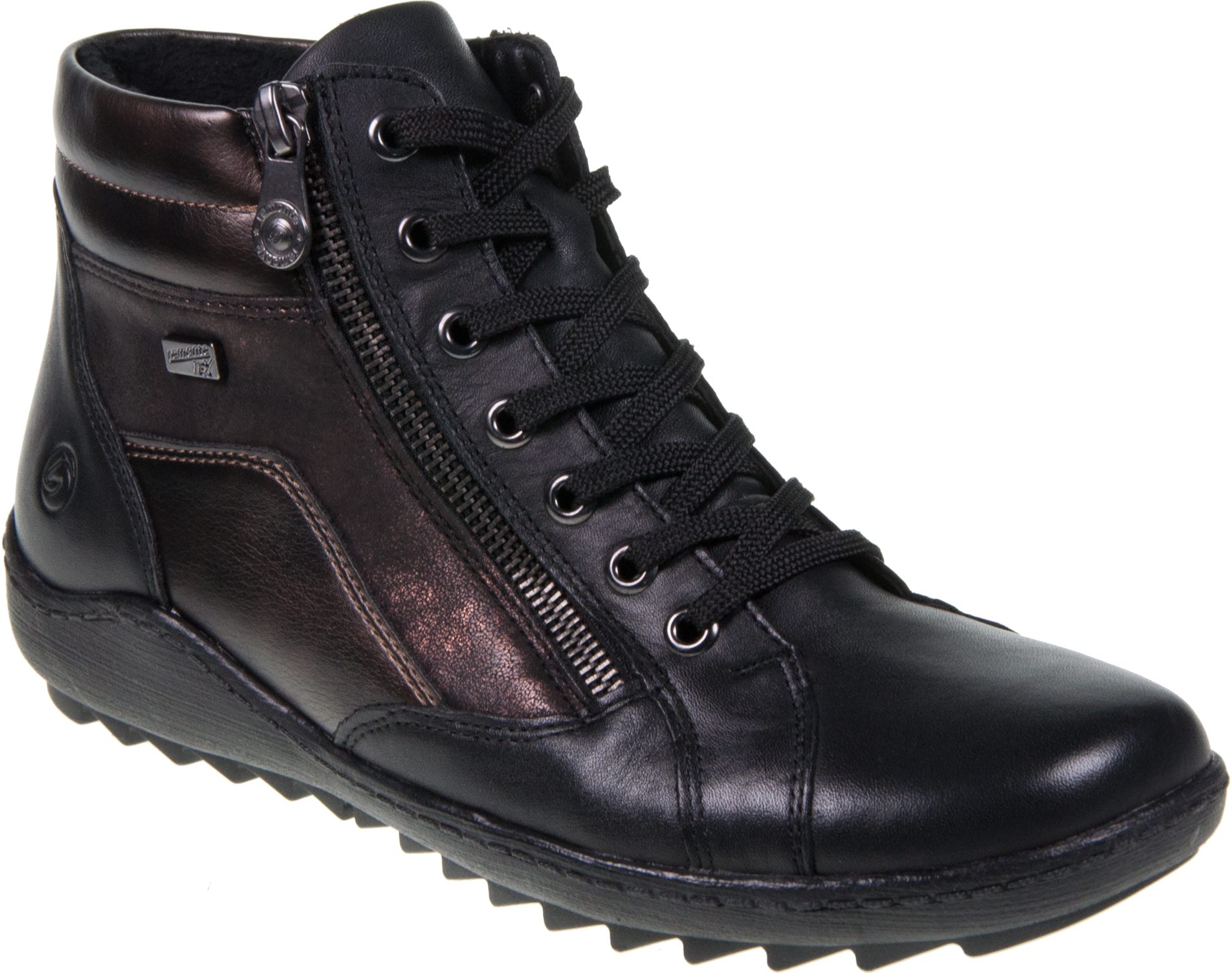 Remonte R1458 Liv Black R1458-03 - Everyday Shoes - Humphries Shoes