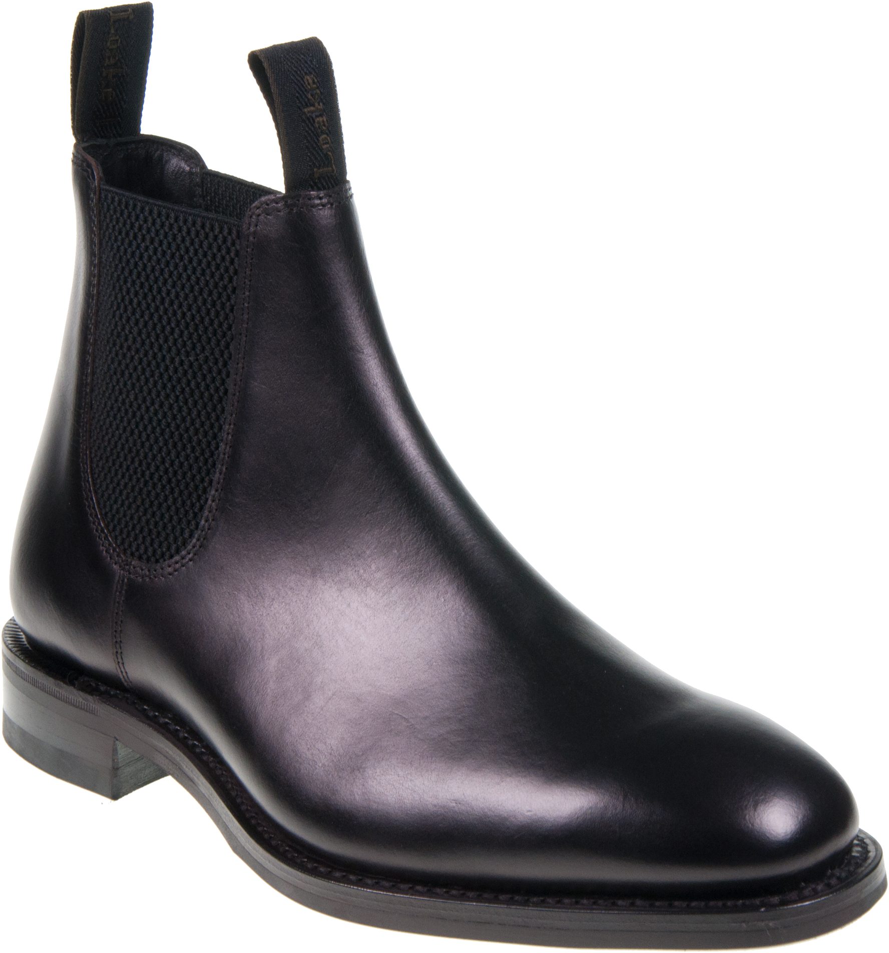 Loake Chatsworth Black CHABR - Formal Boots - Humphries Shoes