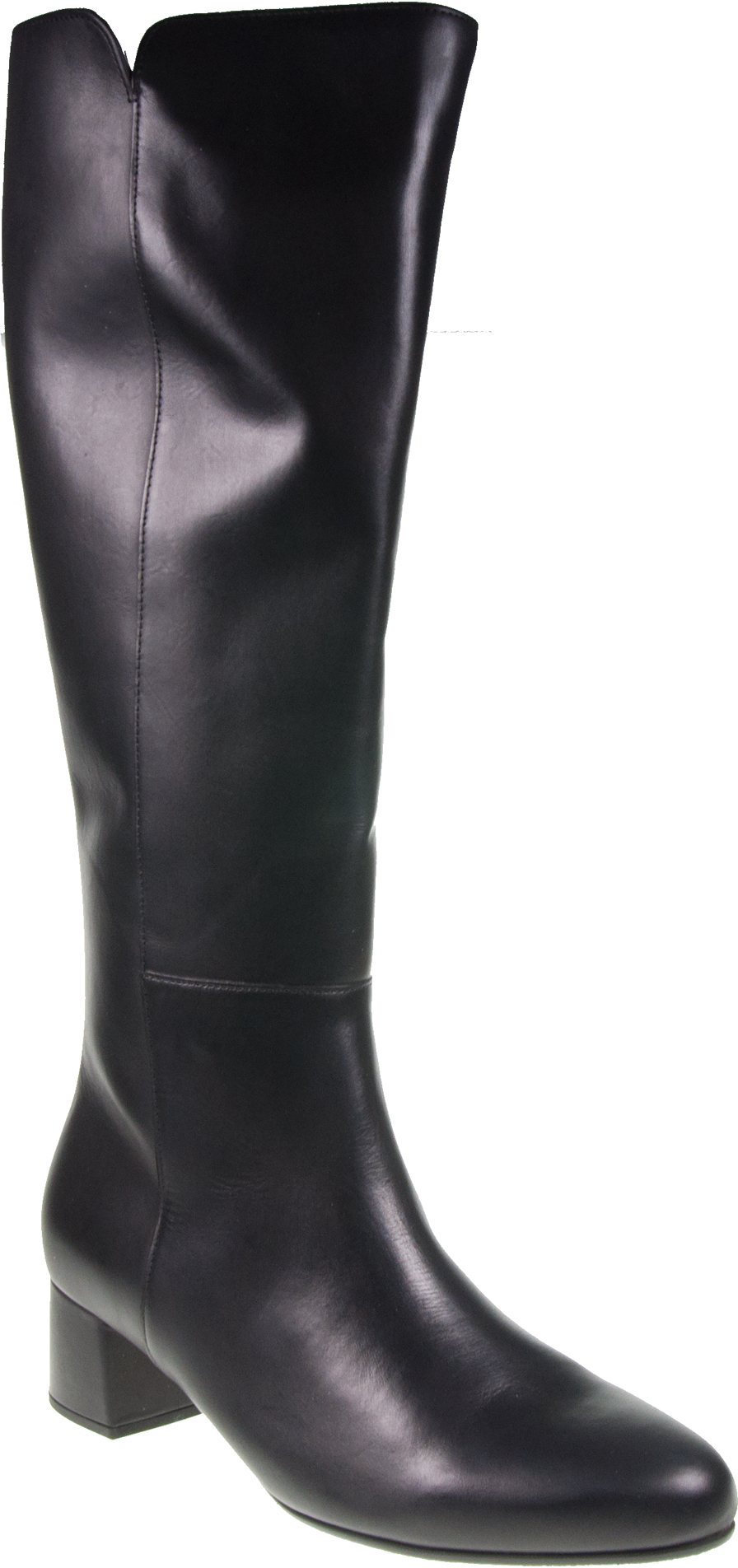 Gabor Ashby M Black Leather 55.689.27 - Knee High Boots - Humphries Shoes