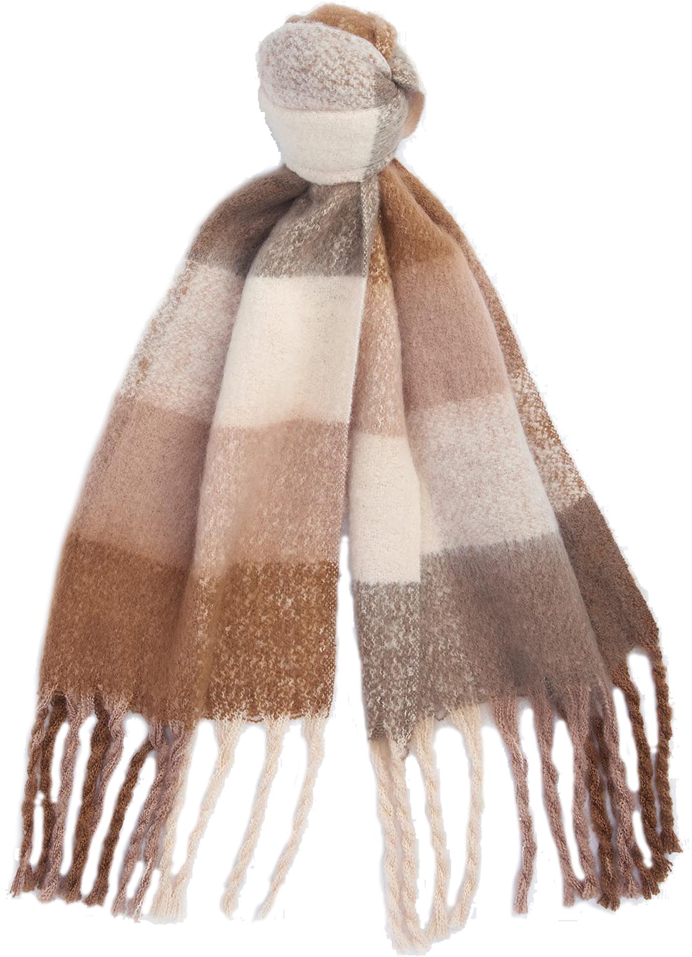 Barbour Marie Scarf Camel LSC0460CM31 - Scarves - Humphries Shoes
