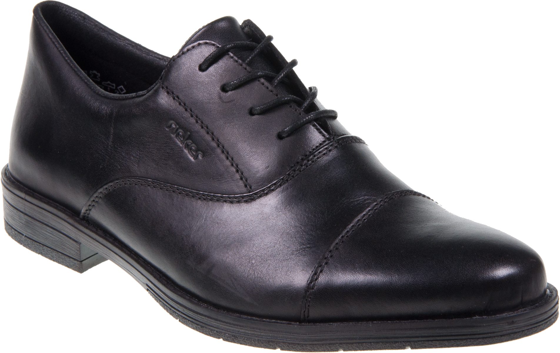 Rieker 10317 Dominik Black 10317-00 - Formal Shoes - Humphries Shoes