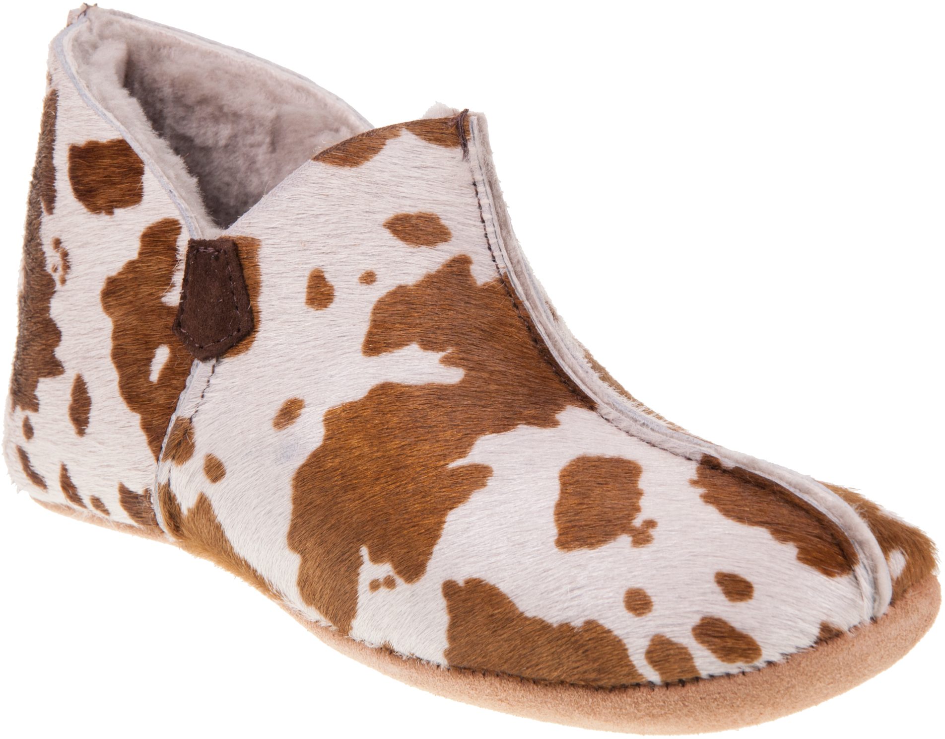 Draper of Glastonbury Isabella Cow 22624 - Boot Slippers - Humphries Shoes