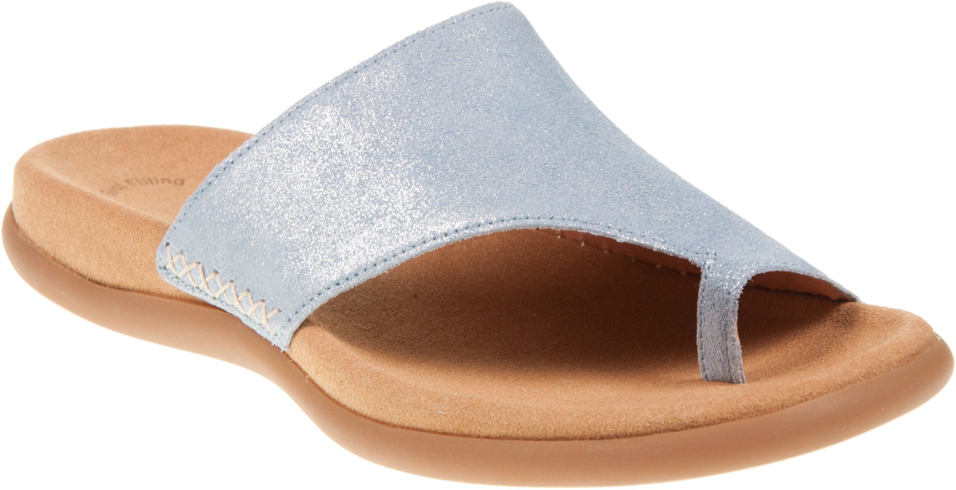 Gabor Lanzarote Aqua Metallic 43.700.66 - Mule Sandals - Humphries Shoes