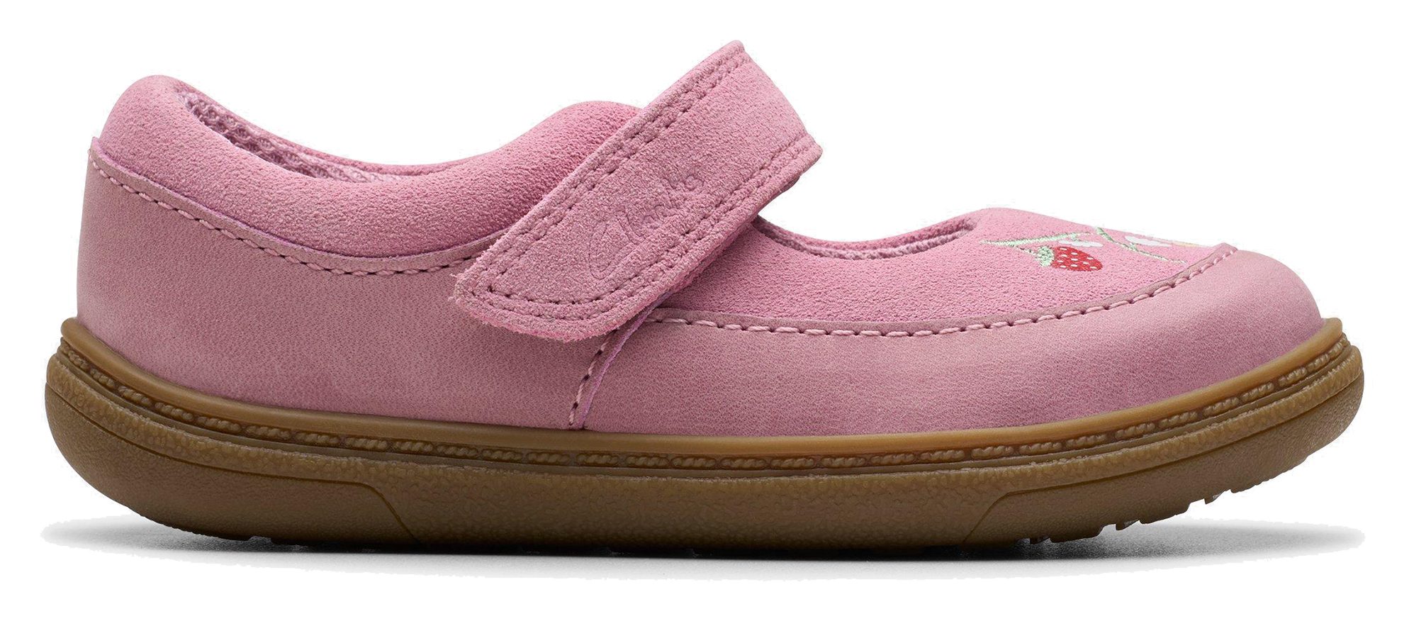 Clarks Flash Berry Toddler Dusty Pink 26180807 - Girls Shoes ...