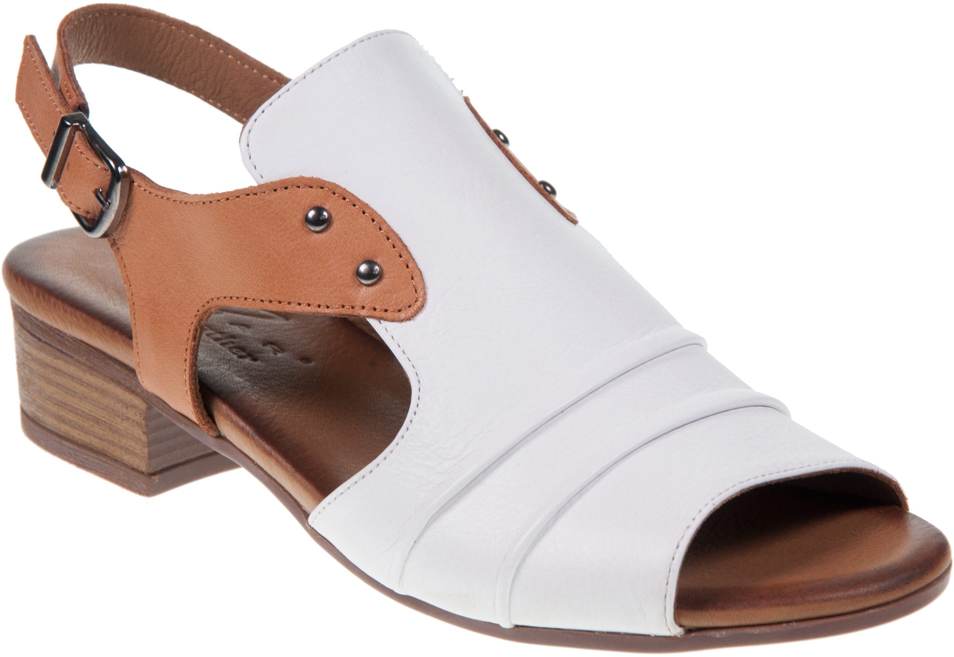 Lunar Jaden White JLD102 WT - Full Sandals - Humphries Shoes