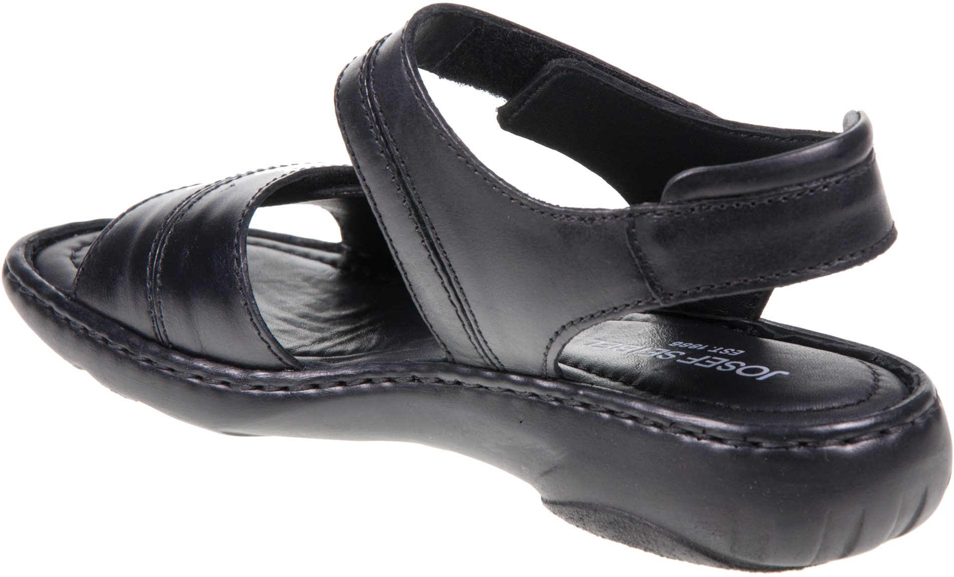 Josef Seibel Debra 19 Black / Black 76719 476 105 - Full Sandals ...