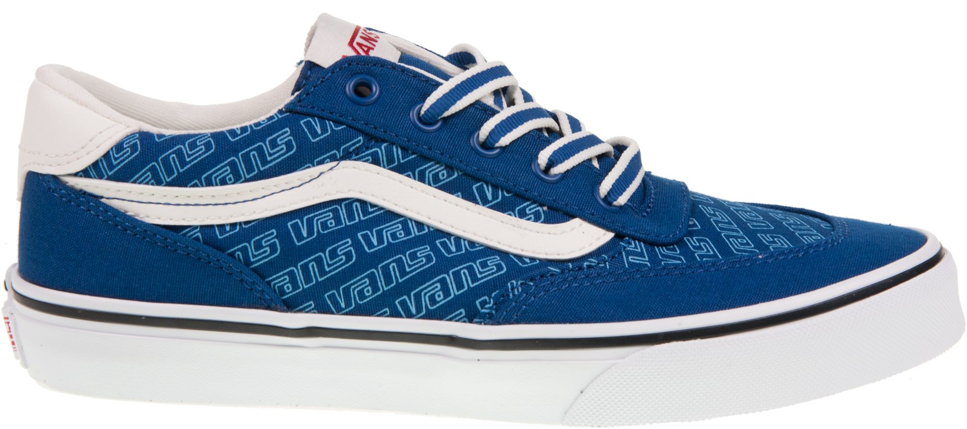 Vans Y Brooklyn LS True Blue Logo VN000D827WM1 - Boys Shoes - Humphries ...