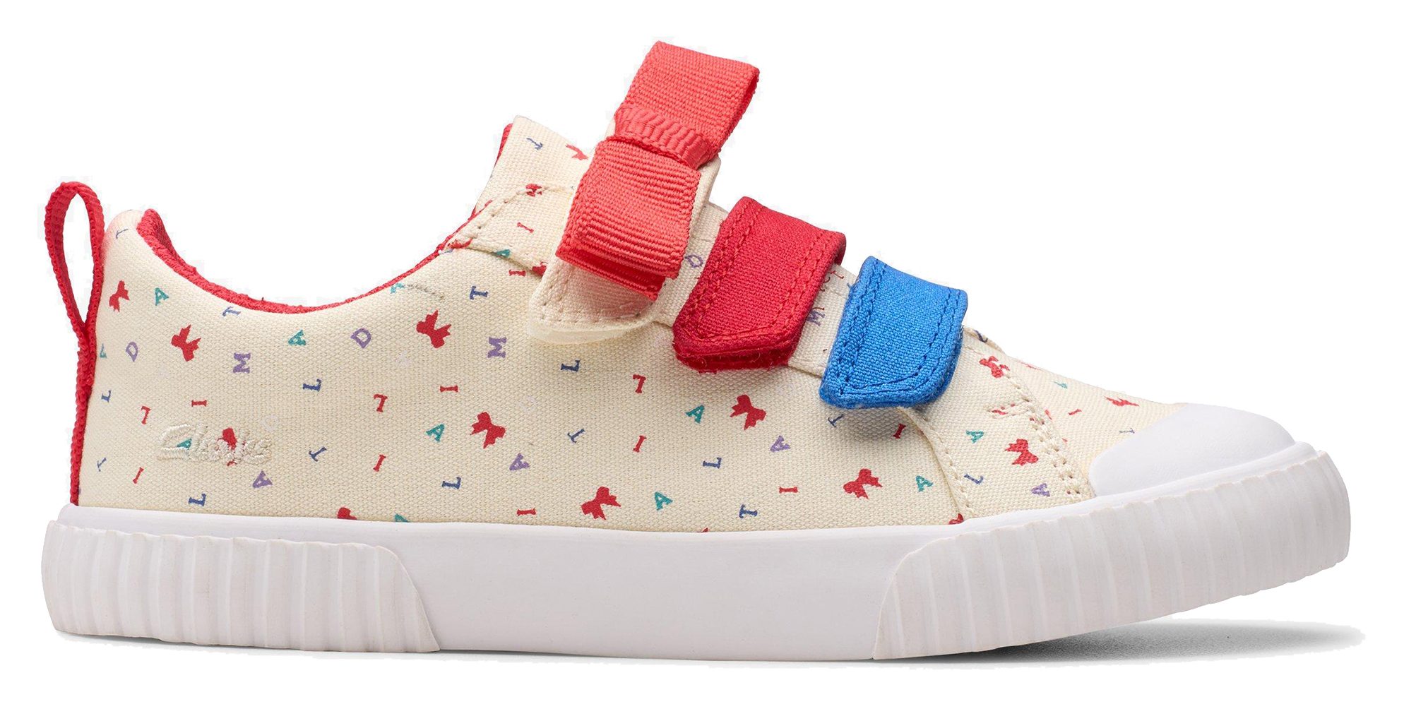 Clarks Roald Dahl Foxing Bow Kids Cotton 26182286 - Girls Shoes ...