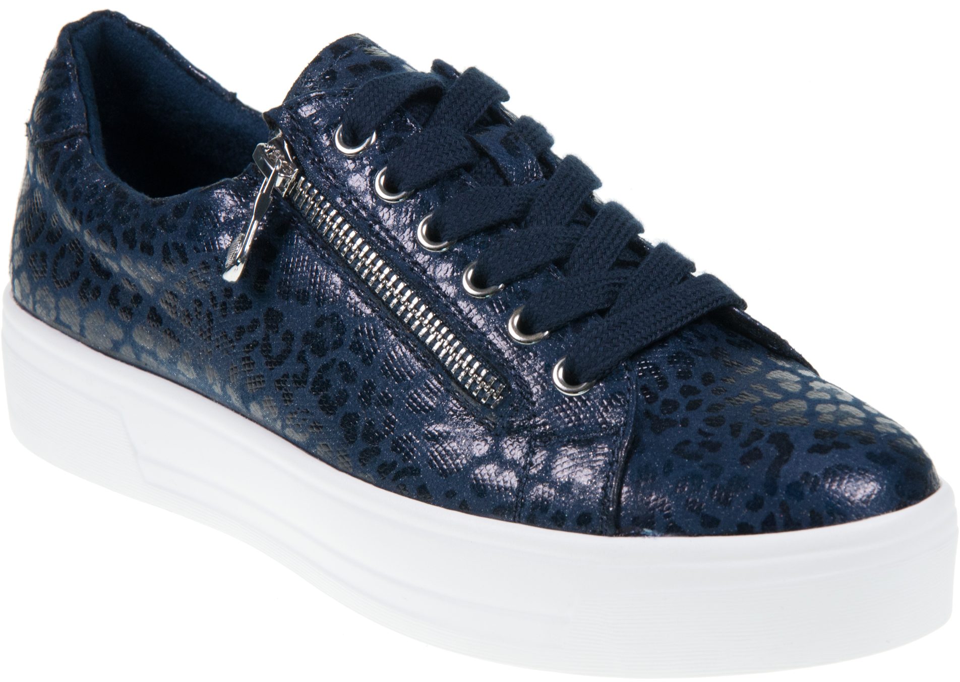 Lunar Charm Navy DLB009 BL - Everyday Shoes - Humphries Shoes