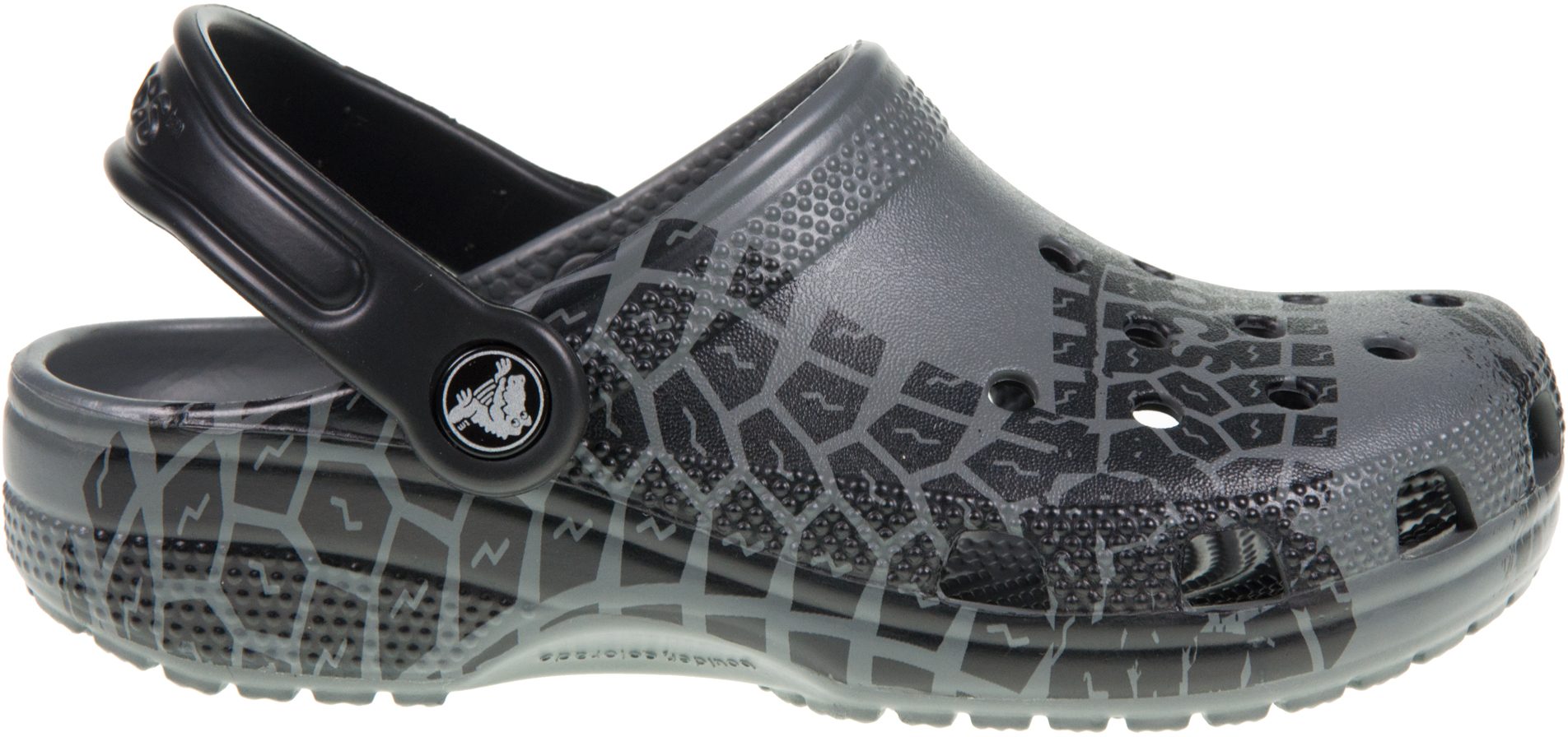Crocs Tire Print Clog Kids Slate Grey 211261 0DA - Boys Shoes ...