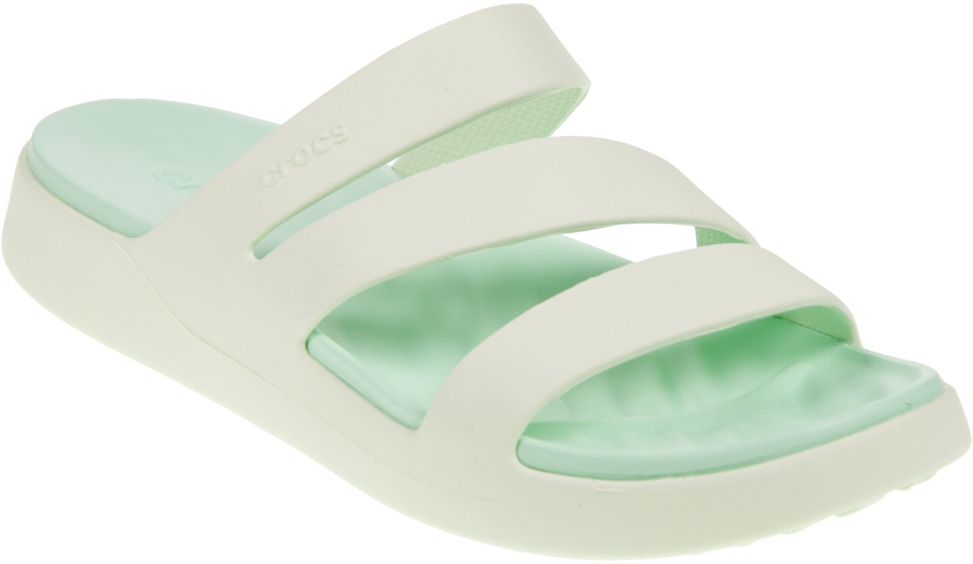 Crocs Getaway Strappy Jade Tint 209587 3YH - Mule Sandals - Humphries Shoes