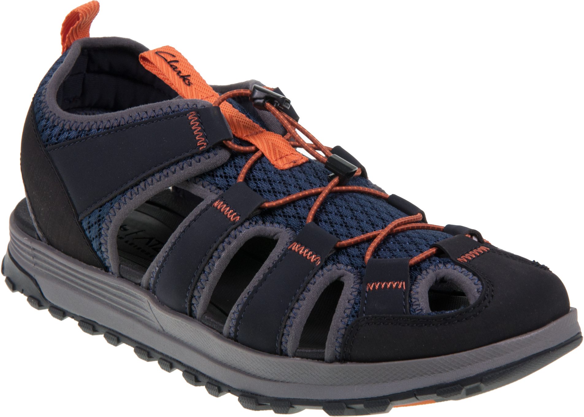 Clarks ATL Trek Wave Navy 26181516 - Casual Shoes - Humphries Shoes