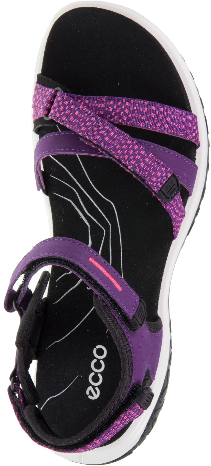 Ecco Offroad Roam Womens Purple/Beetroot 853303 61249 - Full Sandals ...