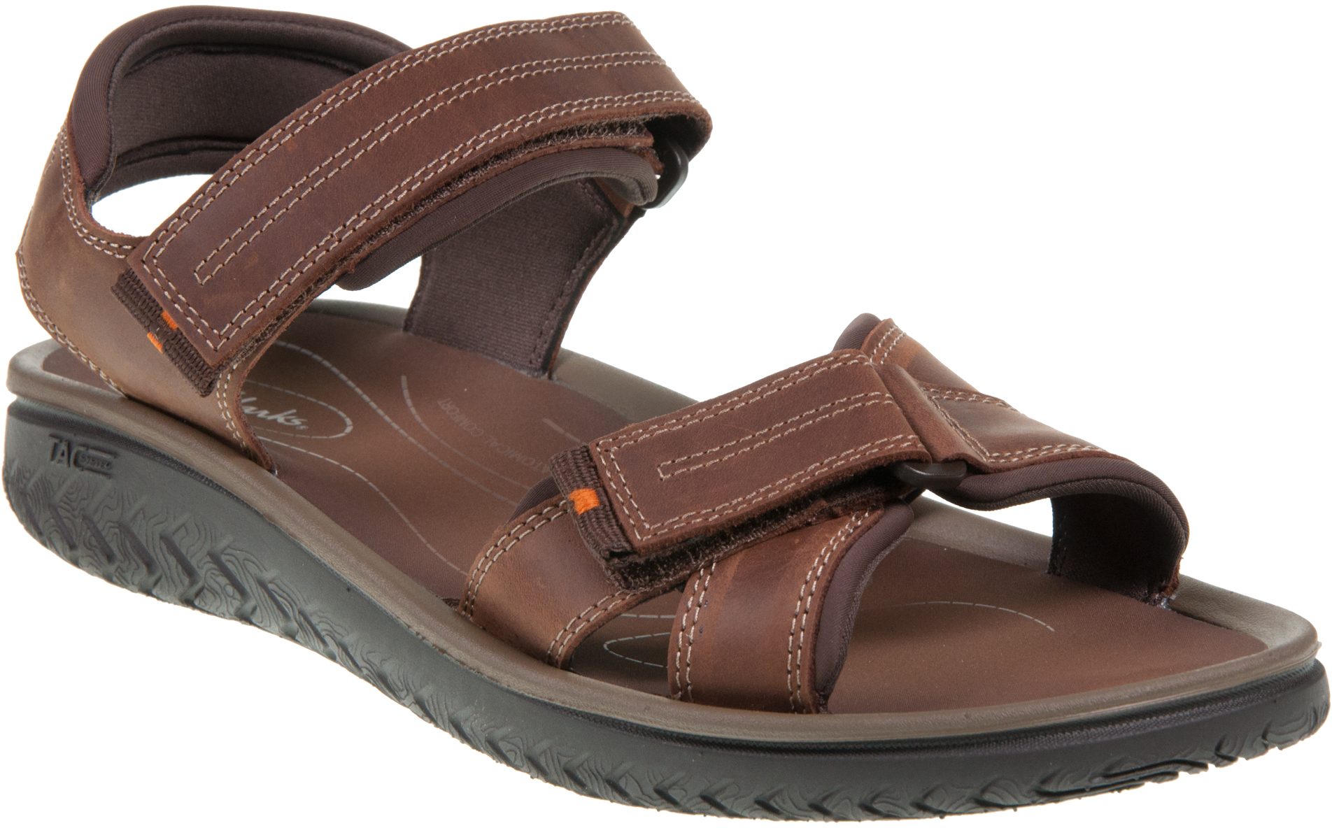 Clarks Wesley Shore Beeswax Leather 26182009 - Full Sandals - Humphries ...