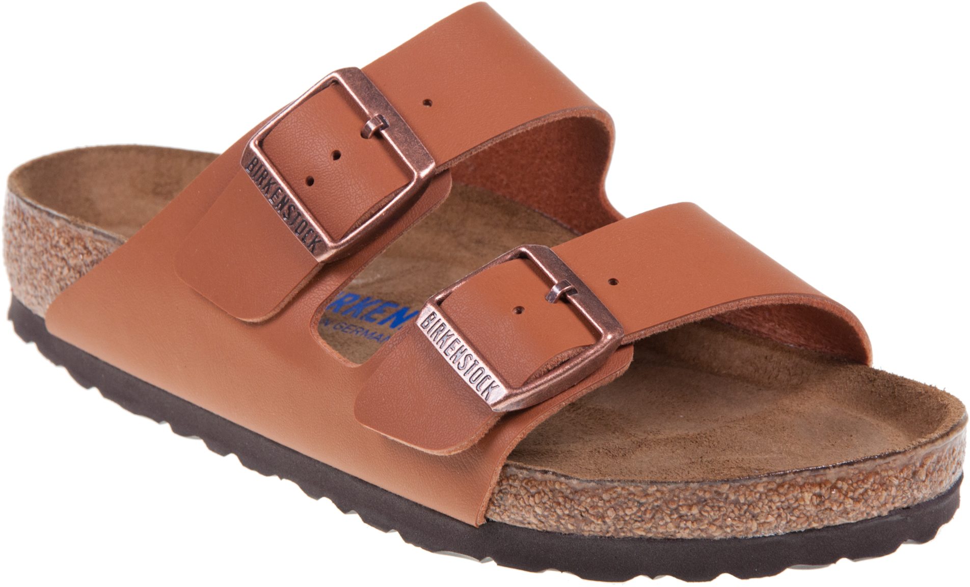 Birkenstock Arizona Soft BF Ginger Brown 1019067 - Mule Sandals ...