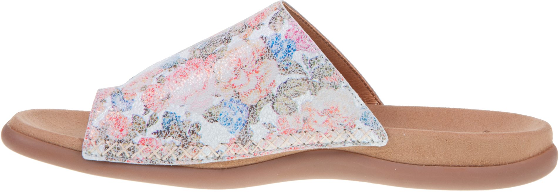 Gabor Lanzarote White / Multicolour 63.700.30 - Mule Sandals ...