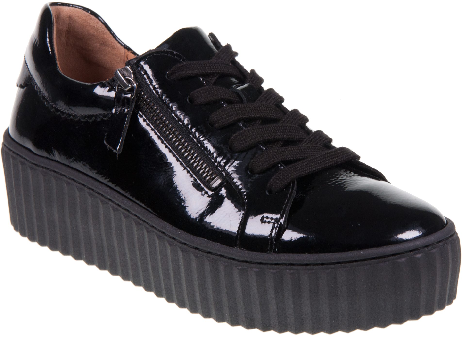 Gabor Dolly Black Patent 63.200.97 - Everyday Shoes - Humphries Shoes