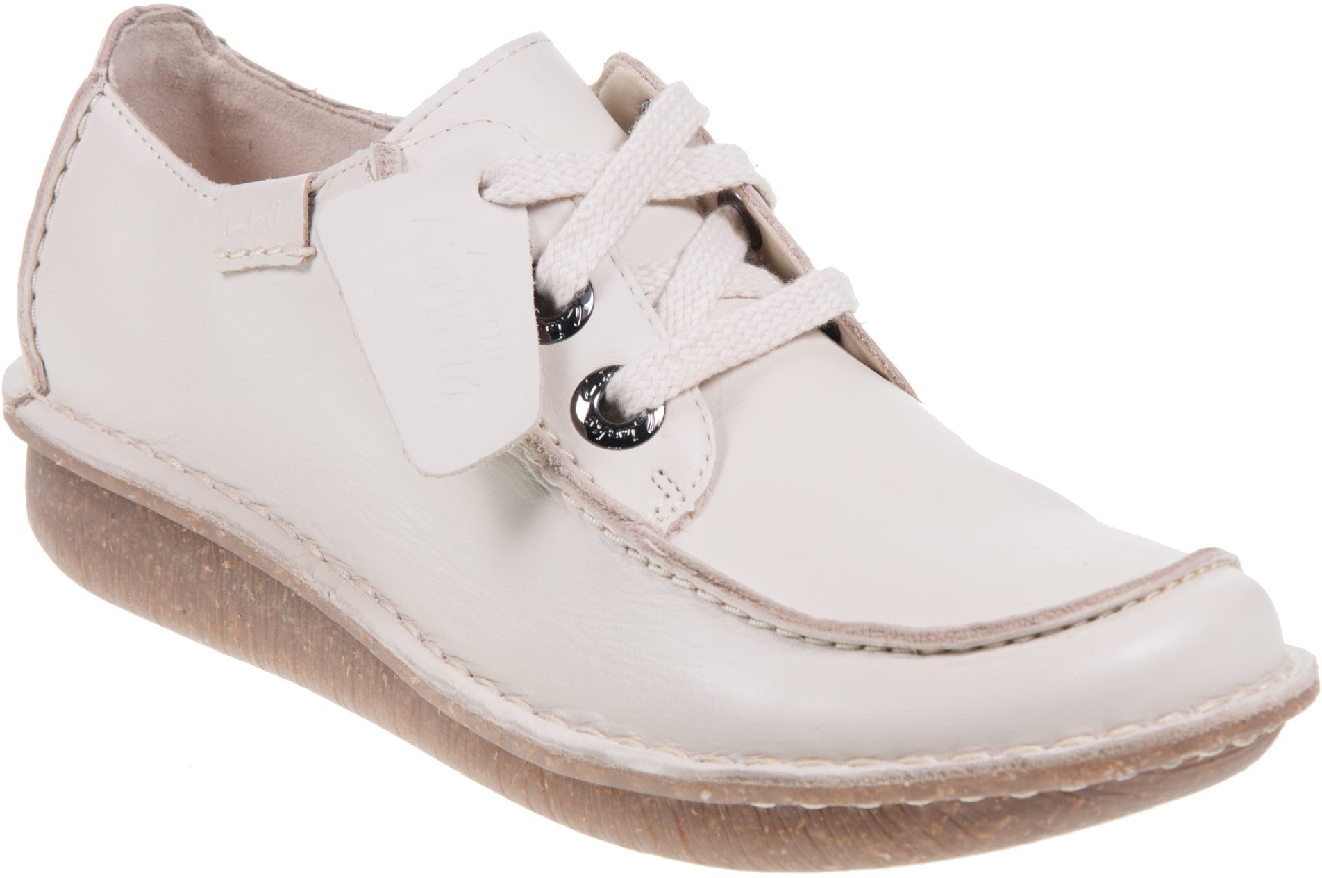 Clarks Funny Dream Cream Leather 26181433 - Everyday Shoes - Humphries ...