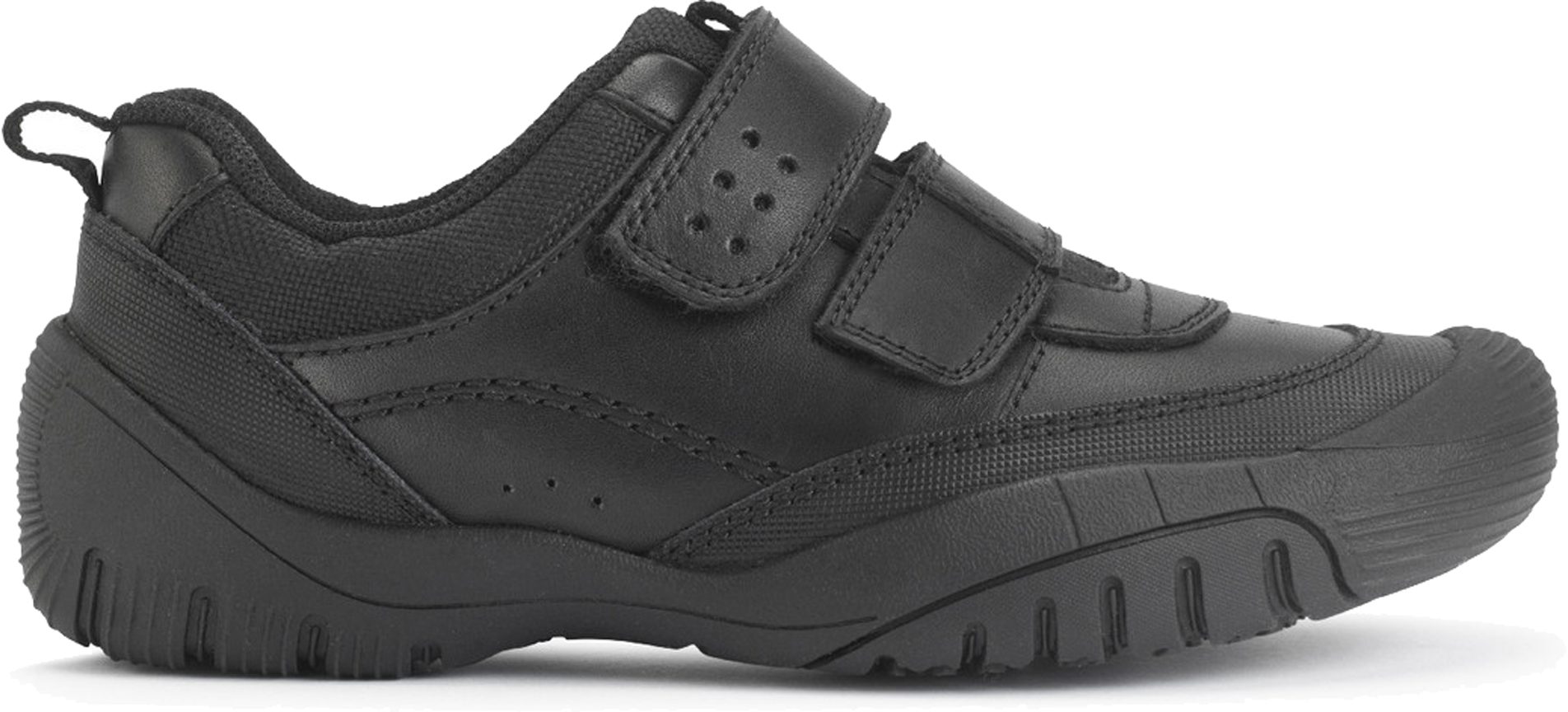 Start-Rite Quad Black Leather 2840_7 - Boys School Shoes - Humphries Shoes