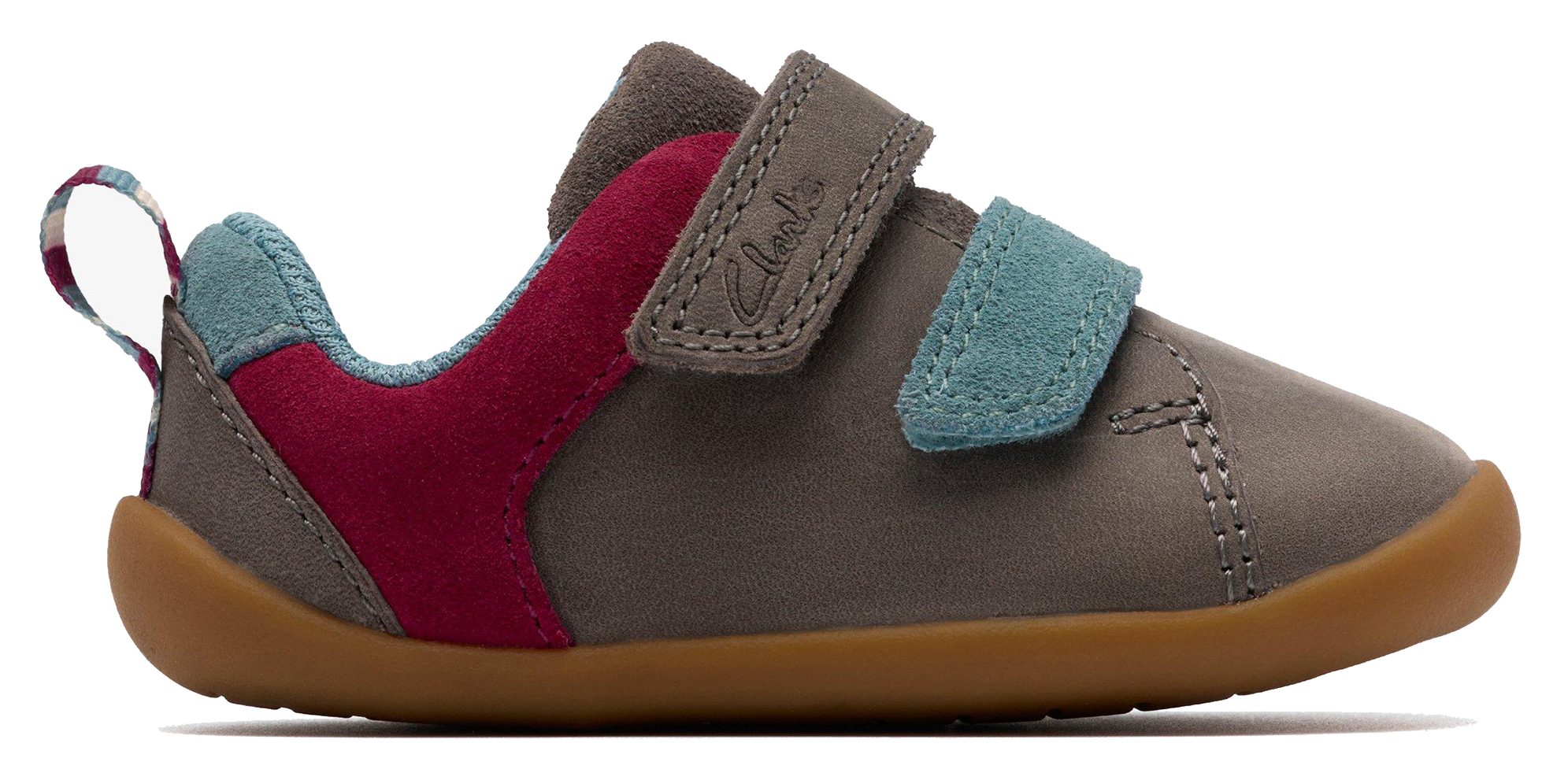 Clarks Roamer Pop Toddler Grey 26183904 - Boys Shoes - Humphries Shoes