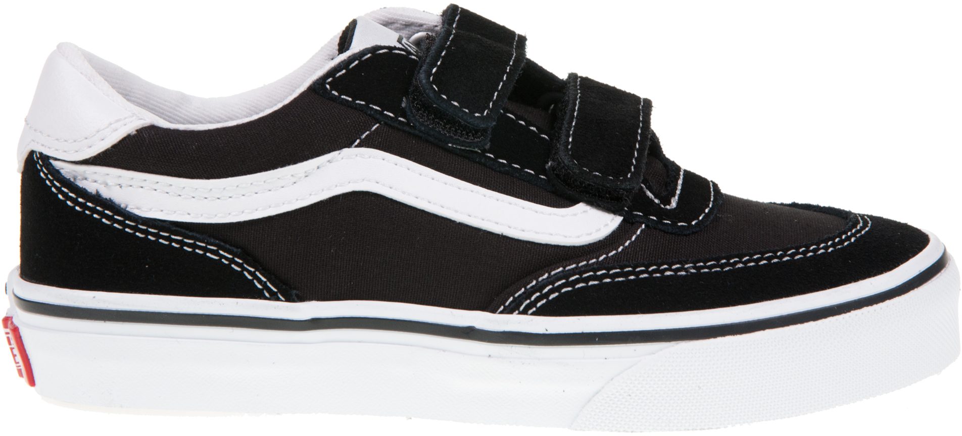 Vans Y Brooklyn LS V Black/White VN000DBRBA21 - Boys Shoes - Humphries ...