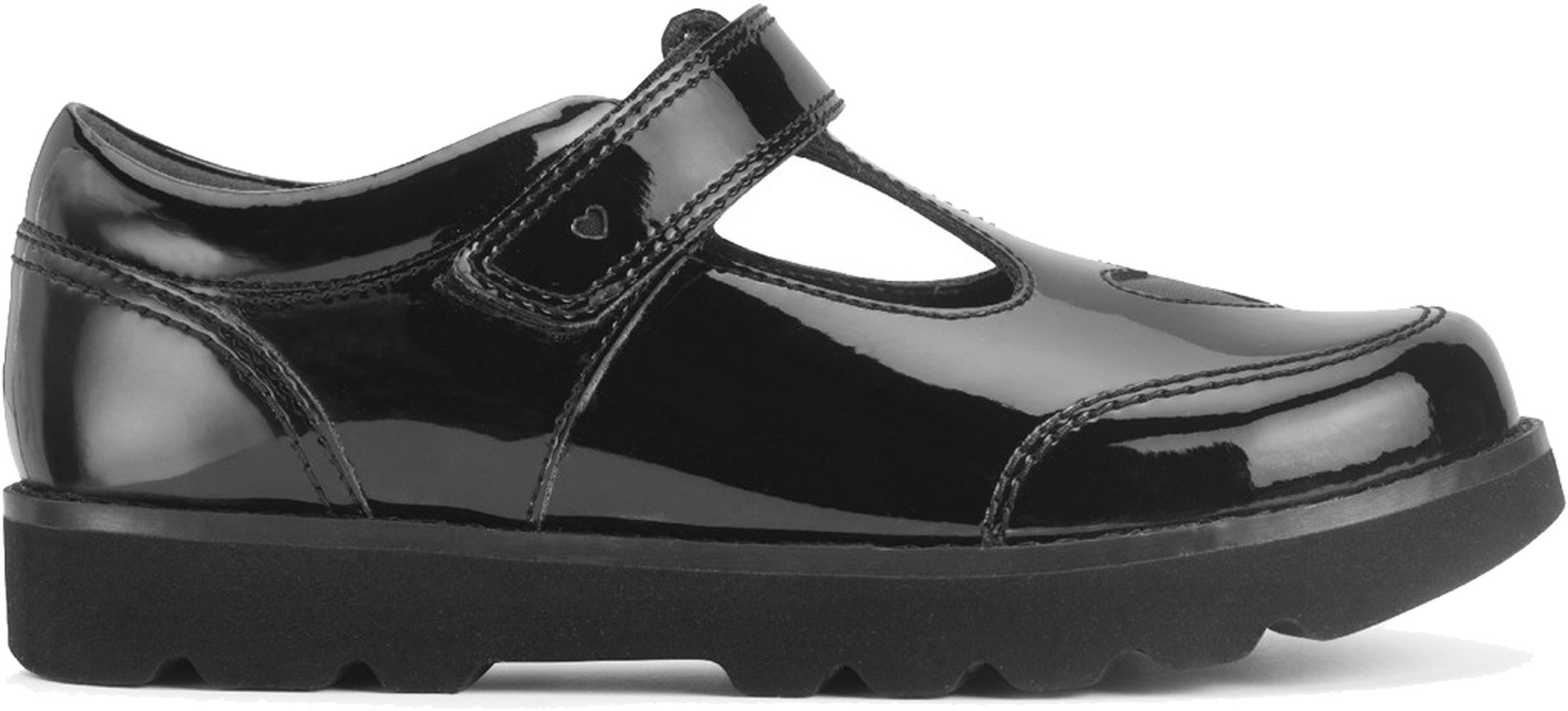 Start-Rite Locket Black Patent 2836_3 - Girls School Shoes - Humphries ...