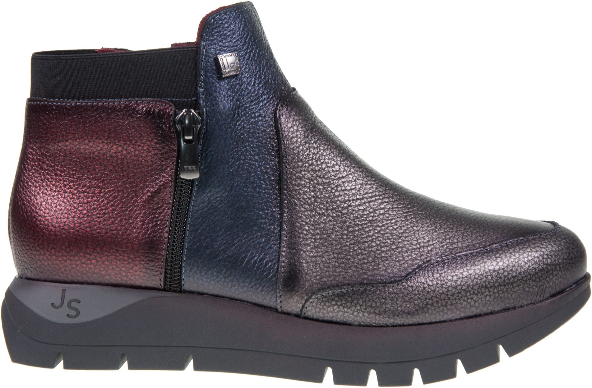 Jose Saenz 2492 Grey / Navy / Red 2492 H - Ankle Boots - Humphries Shoes