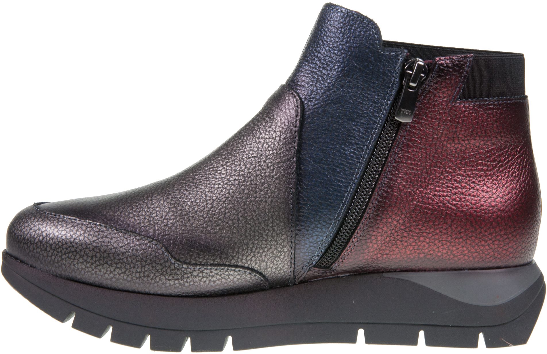 Jose Saenz 2492 Grey / Navy / Red 2492 H - Ankle Boots - Humphries Shoes