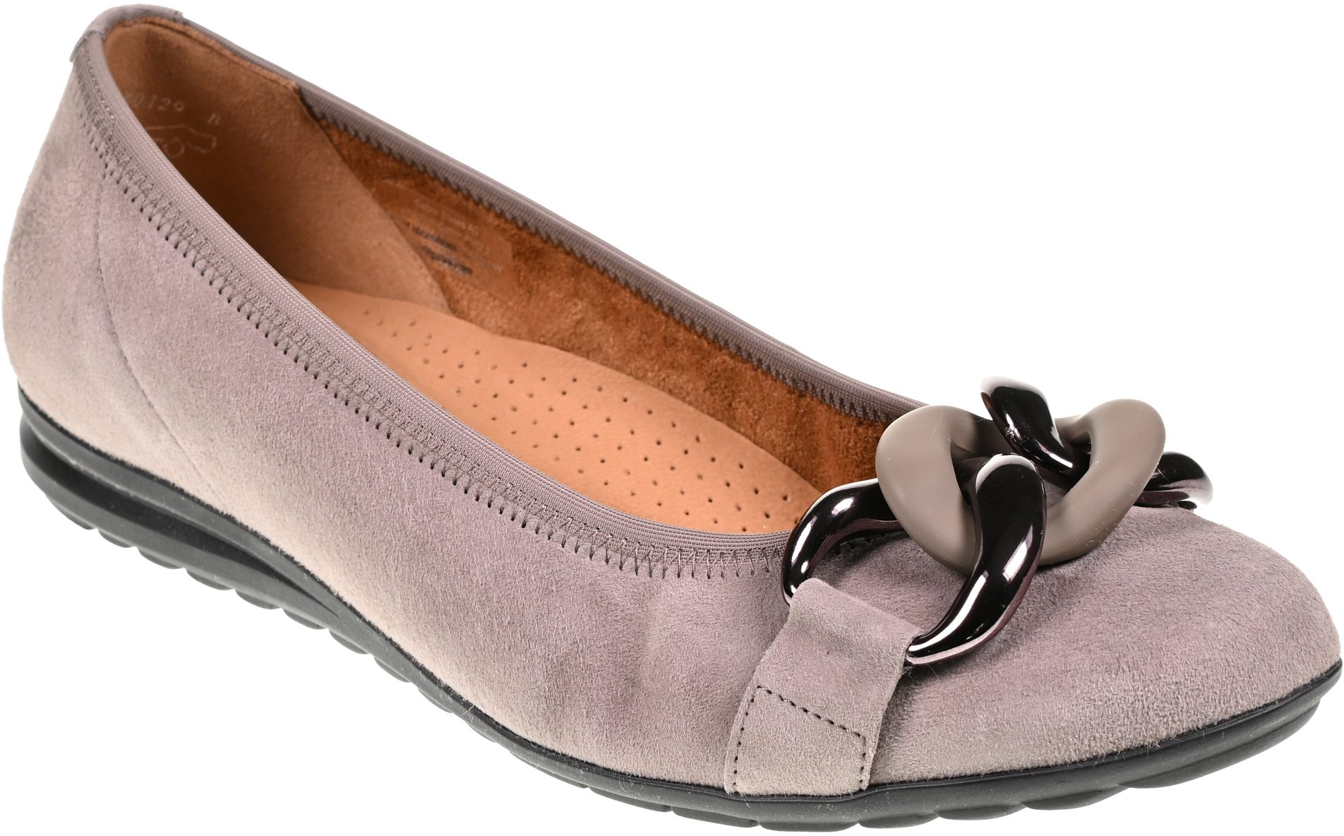 Gabor Sabia Grey Suede 72.625.33 - Everyday Shoes - Humphries Shoes