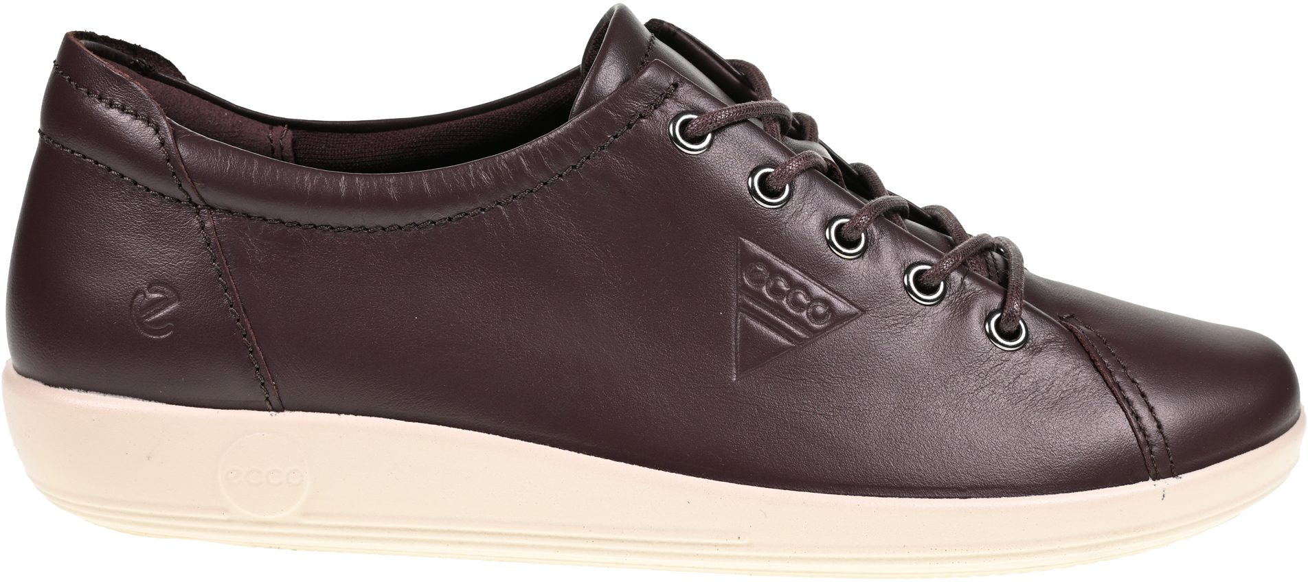 Ecco Soft 2.0 Lace Garnet 206503 61290 - Everyday Shoes - Humphries Shoes
