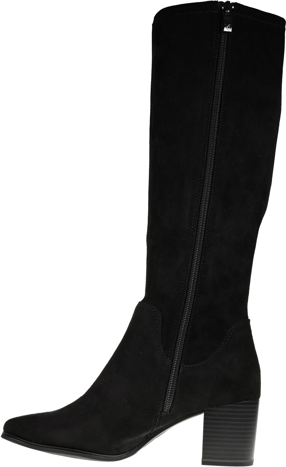Caprice 25503-45 Francesca Black Stretch 25503-45 044 - Knee High Boots ...